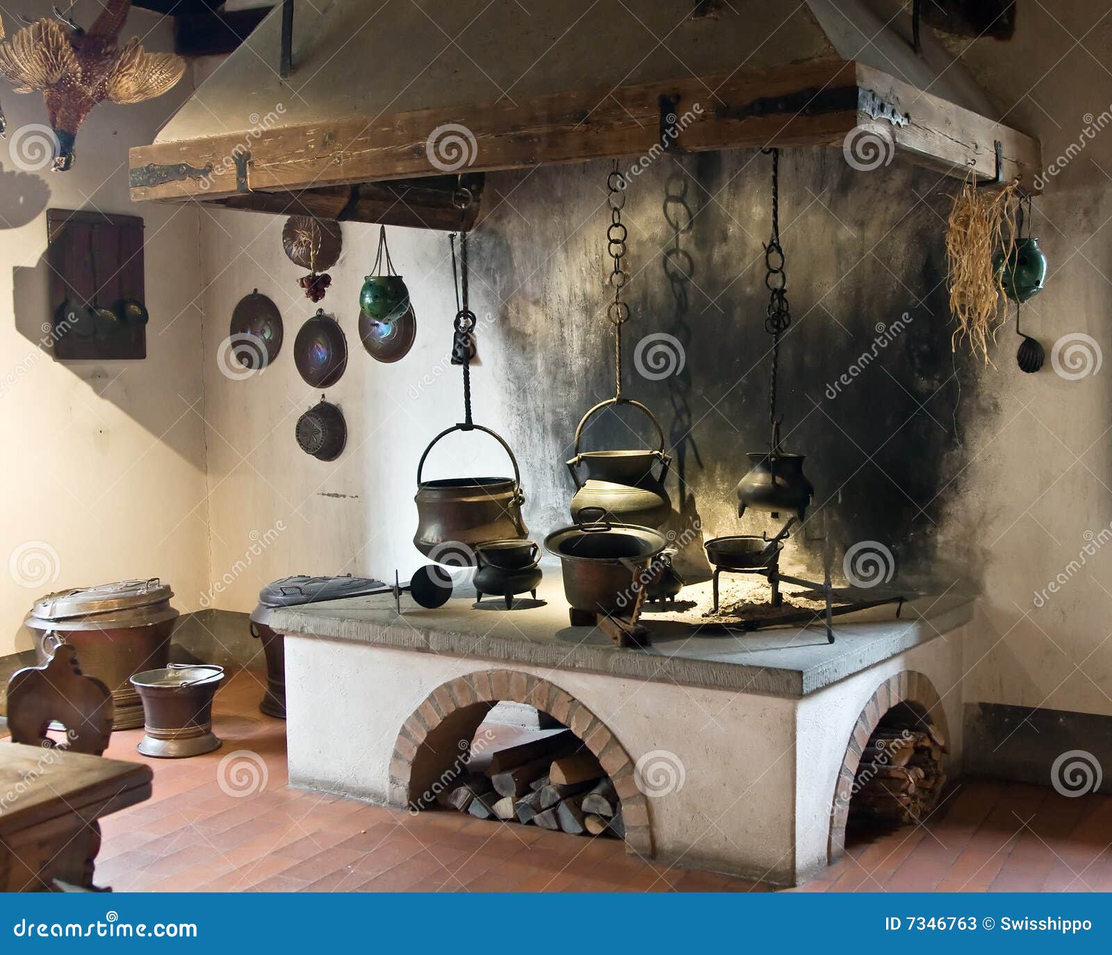 Ancient Kitchen Stock Photos - Image: 7346763