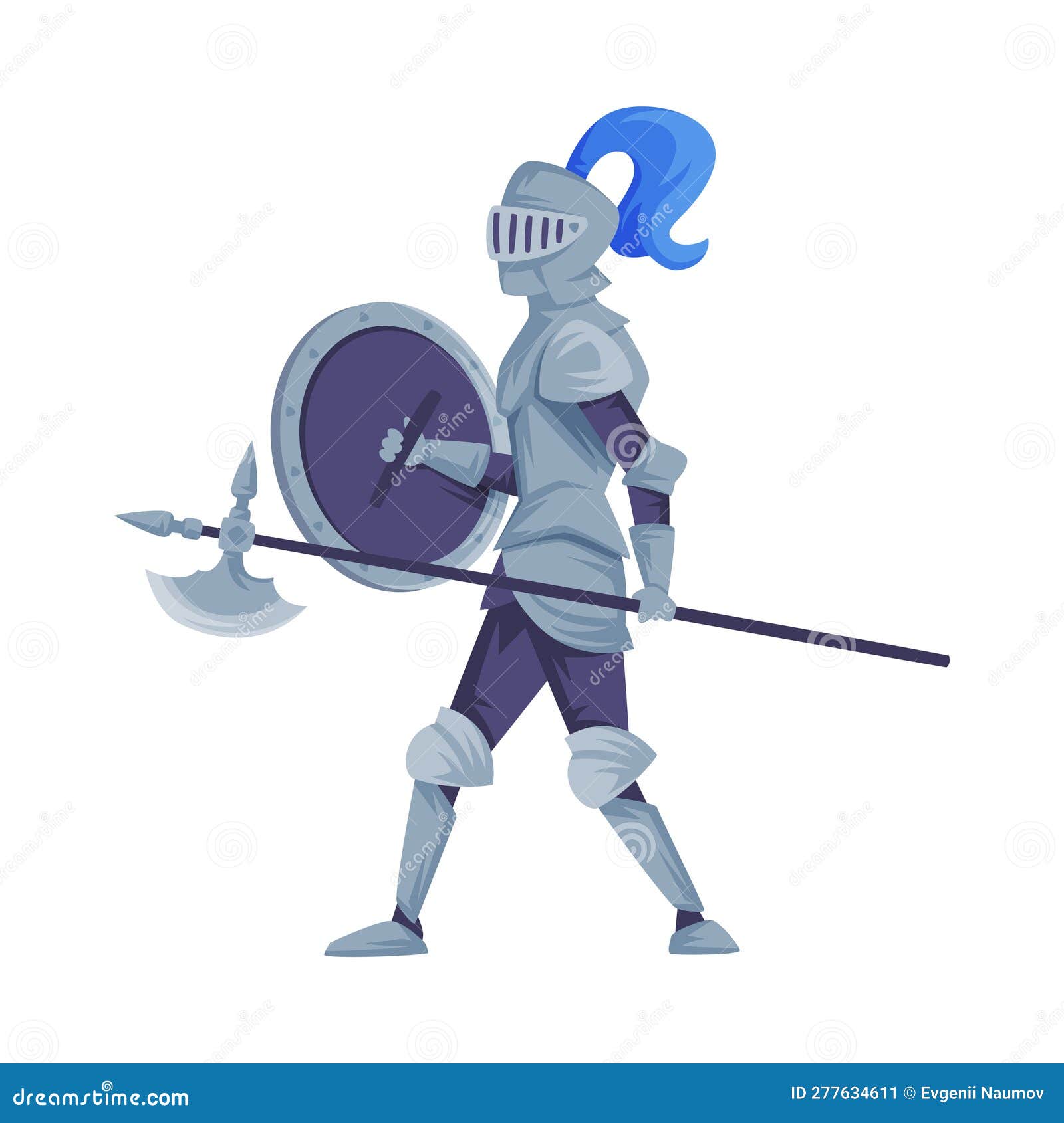 Set Of Historical Halberd Silhouettes Vector Illustration ...