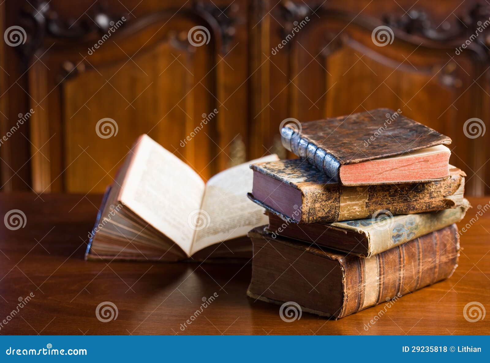 Ancient knowledge. stock photo. Image of library, ragged - 29235818