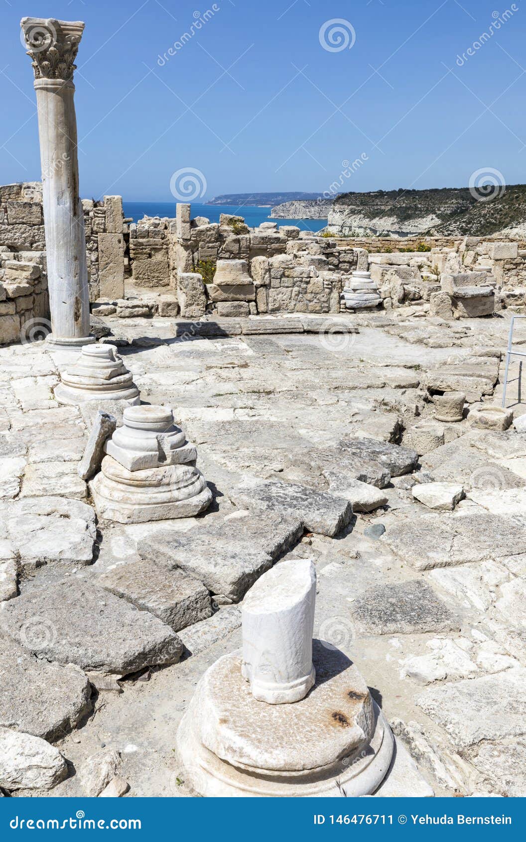 Ancient Kourion stock image. Image of ancient, cyprus - 146476711