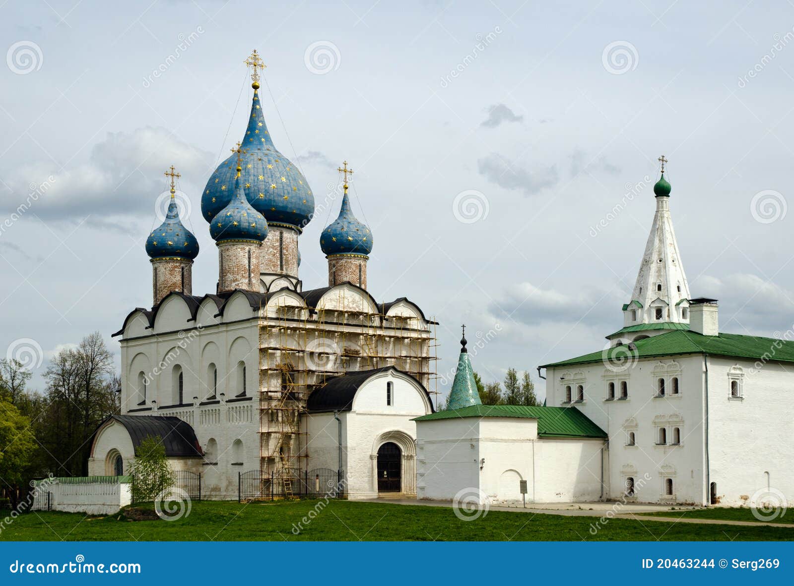 Ancient Kremlin in the Suzdal Town Stock Photo - Image of russia ...