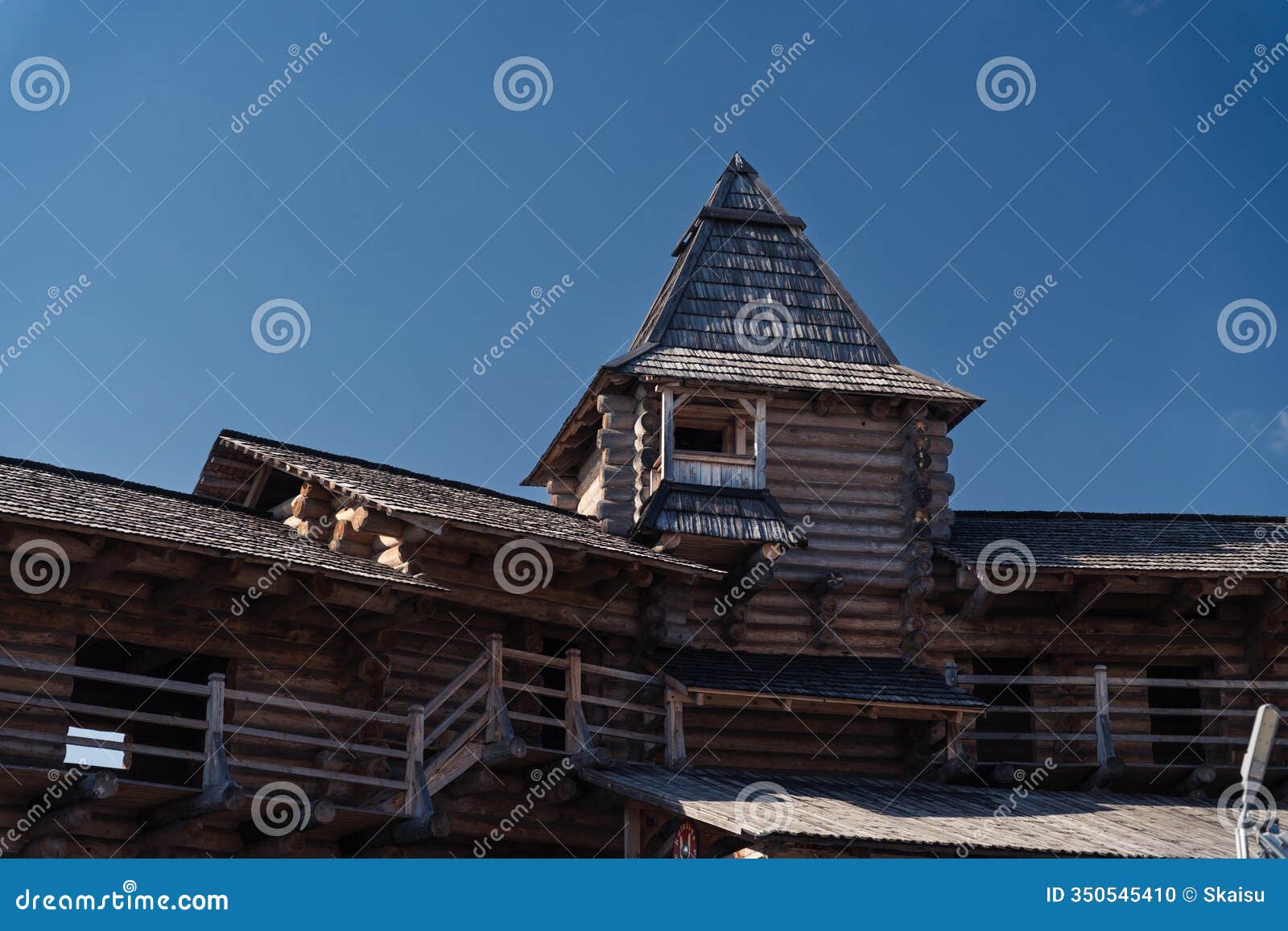 Ancient Kyiv in "the Kievan Rus Park", Ukraine Stock Photo - Image of ...