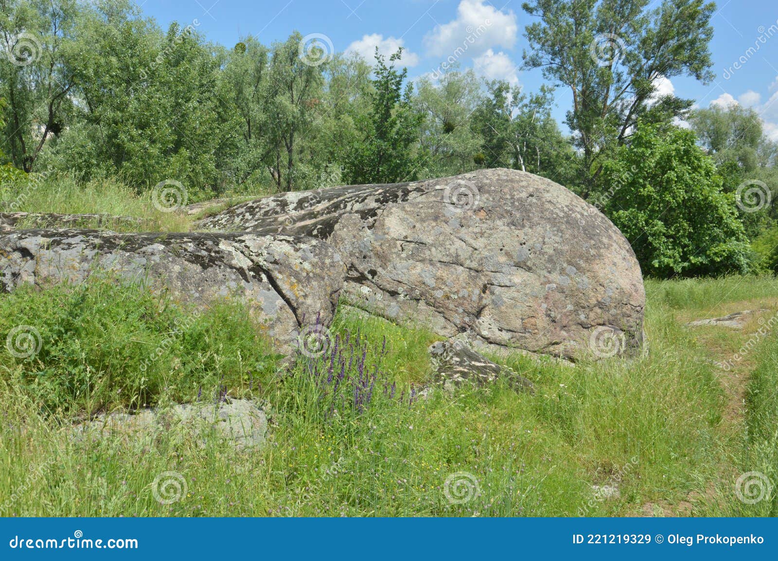 Ancient Large Stones in the Field Stock Image - Image of prehistoric ...