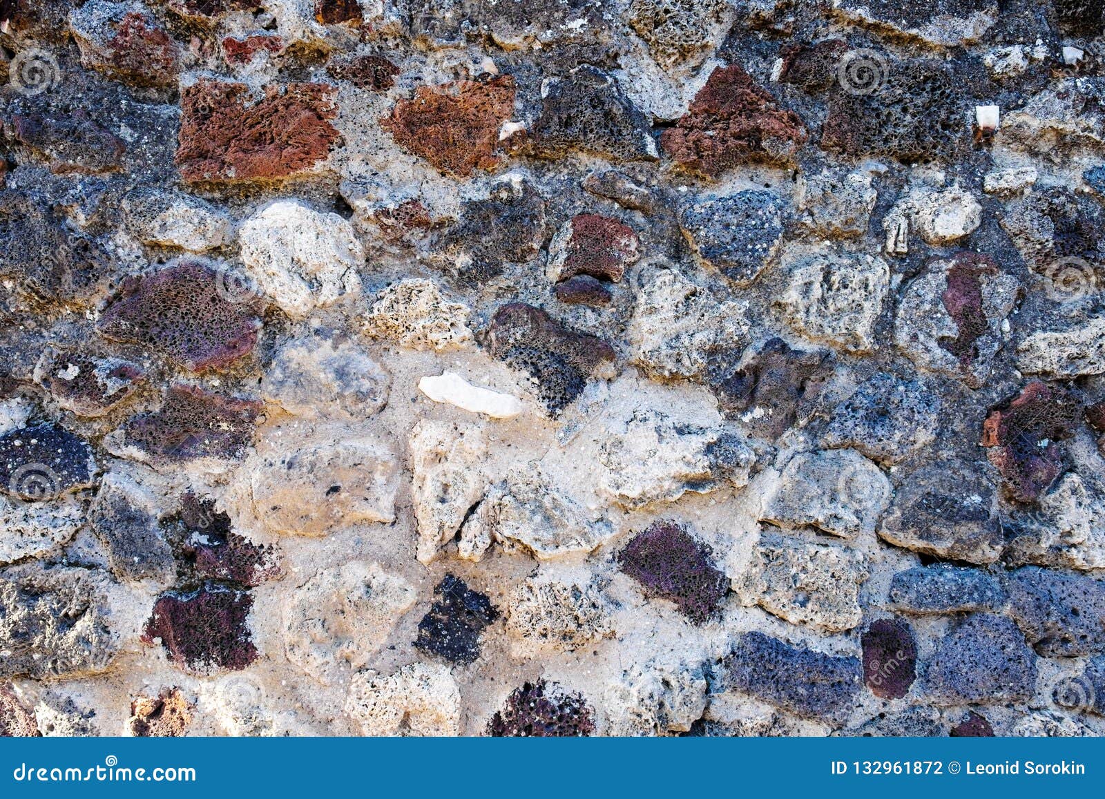 Old Lava Stone Wall Background or Texture Stock Photo - Image of design ...