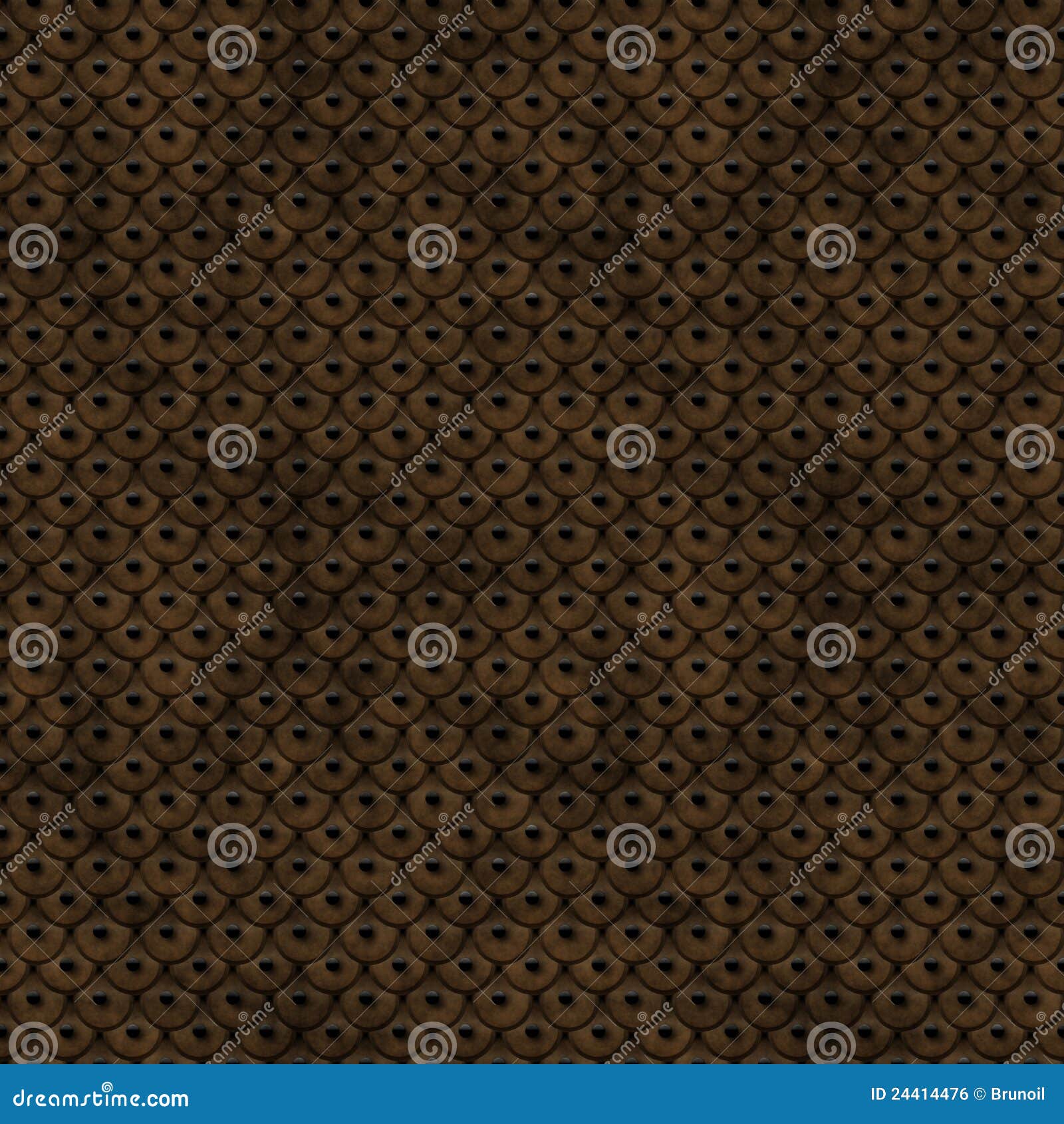 Ancient Leather Scales Seamless Pattern Stock Illustration ...