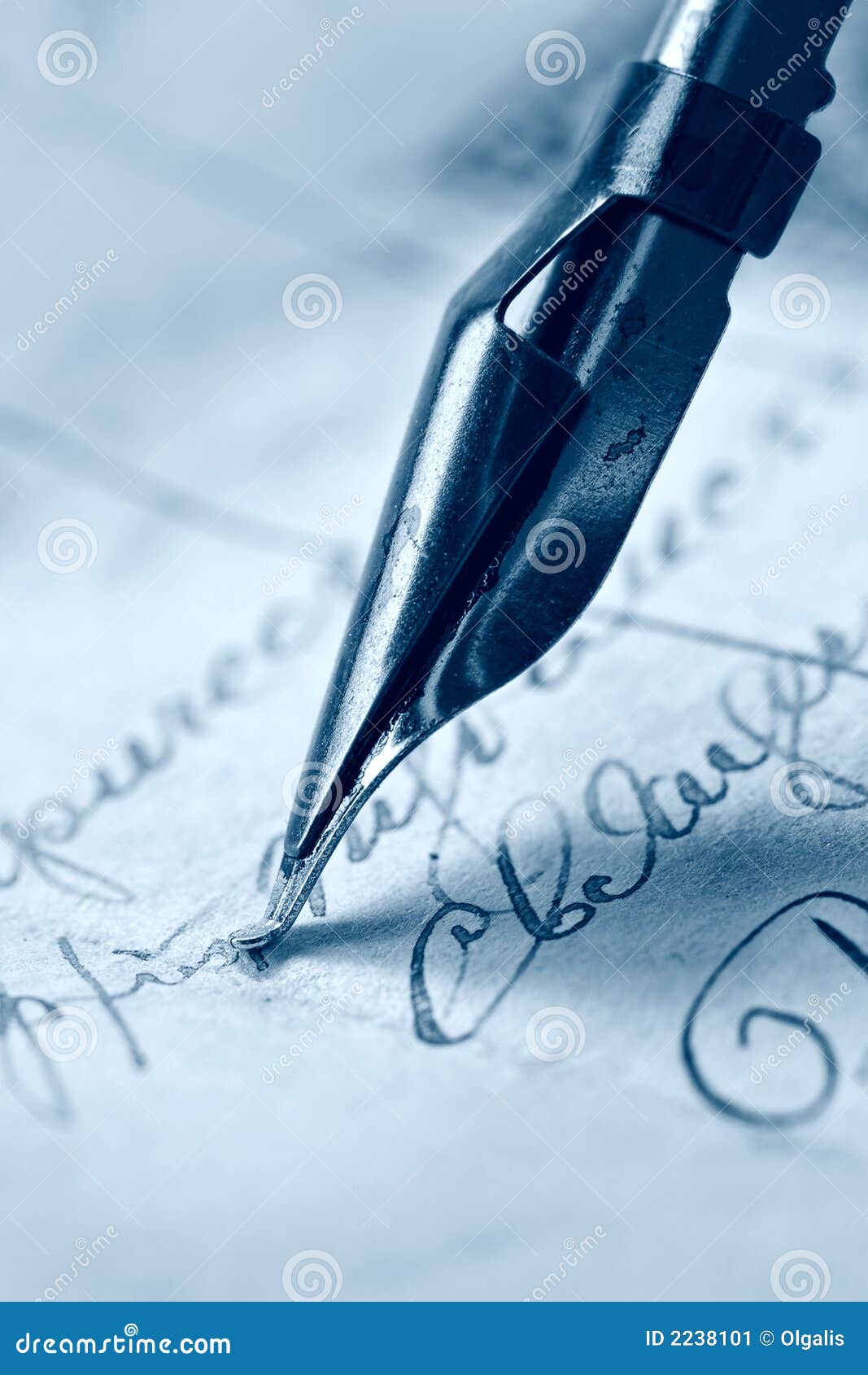Ancient letter and ink stock image. Image of imagery, card - 2238101