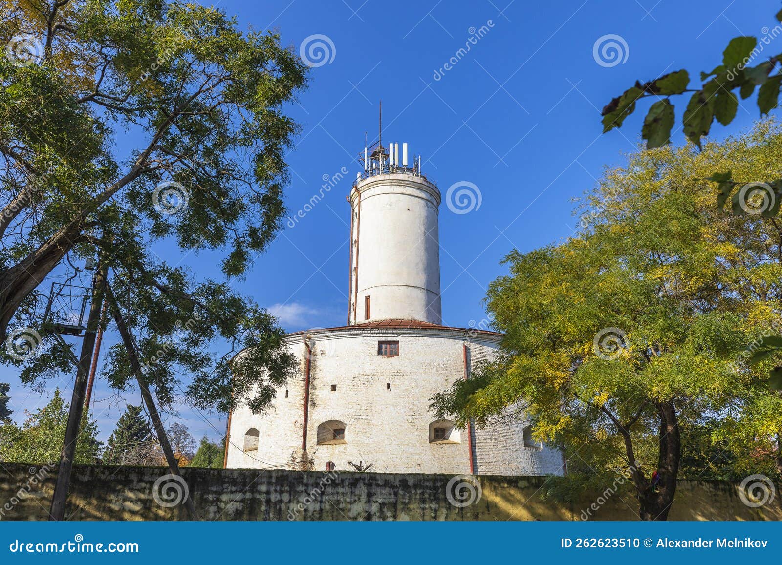 Ancient Lighthouse in the City of Lankaran Stock Photo - Image of ...