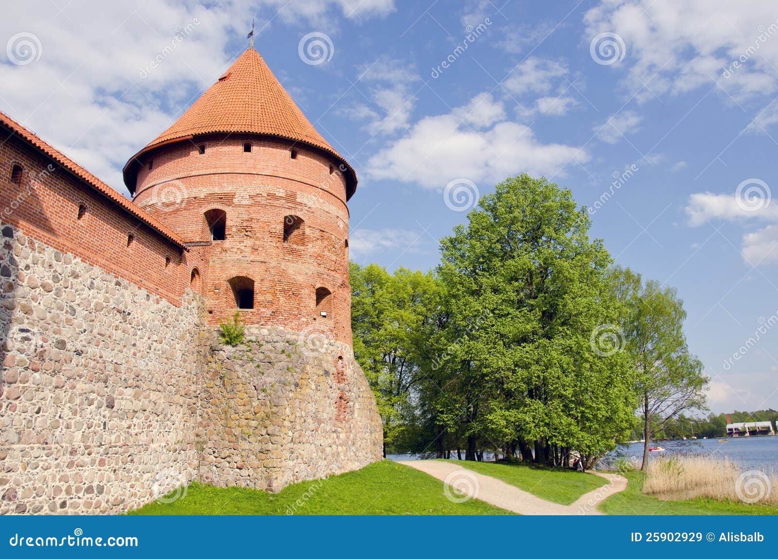 Ancient Lithuanian Castle Trakai Tower Stock Photos - Download 485 ...