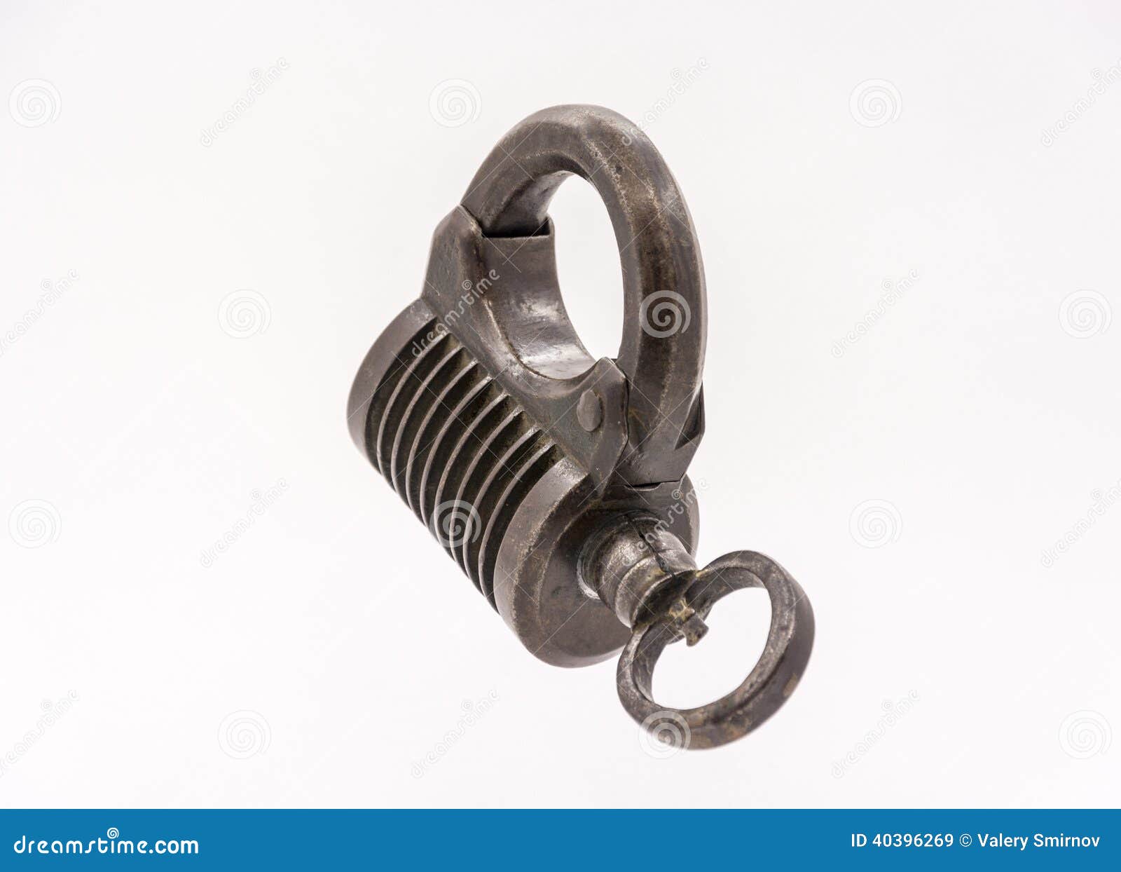 The ancient lock. stock image. Image of shape, padlock - 40396269