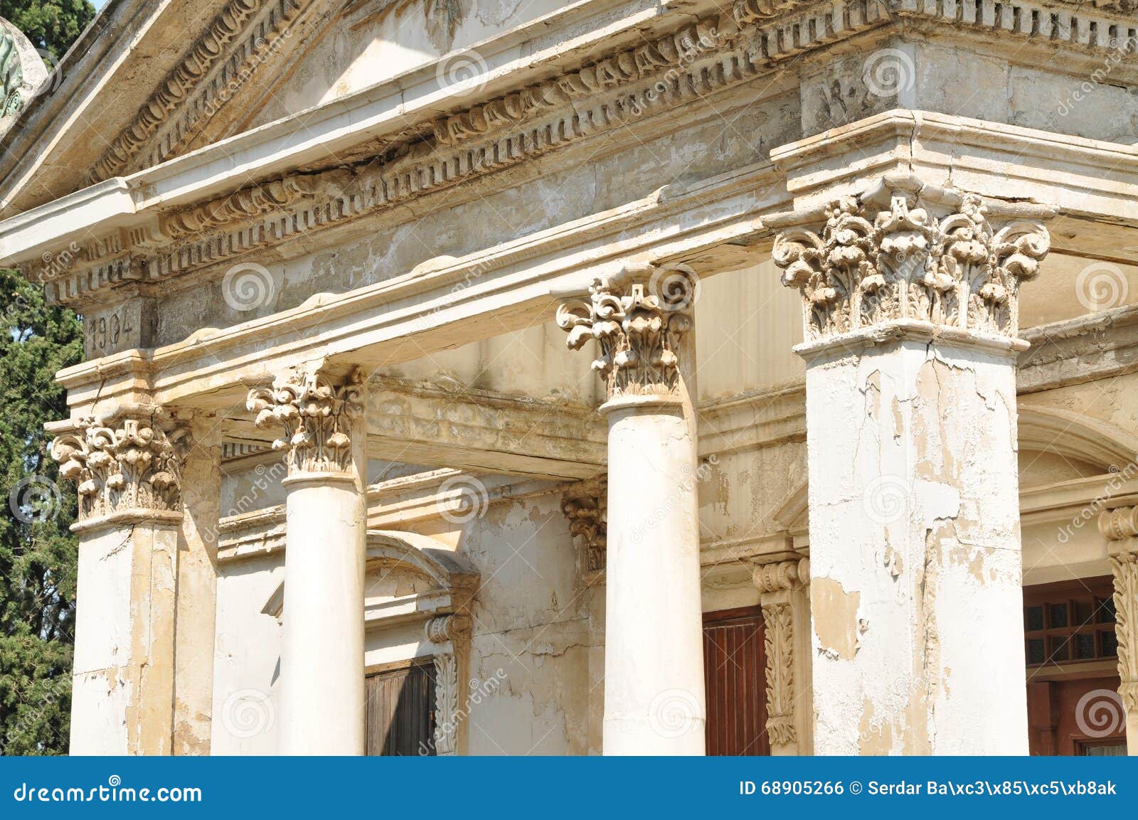 Ancient looking column stock photo. Image of archaeology - 68905266