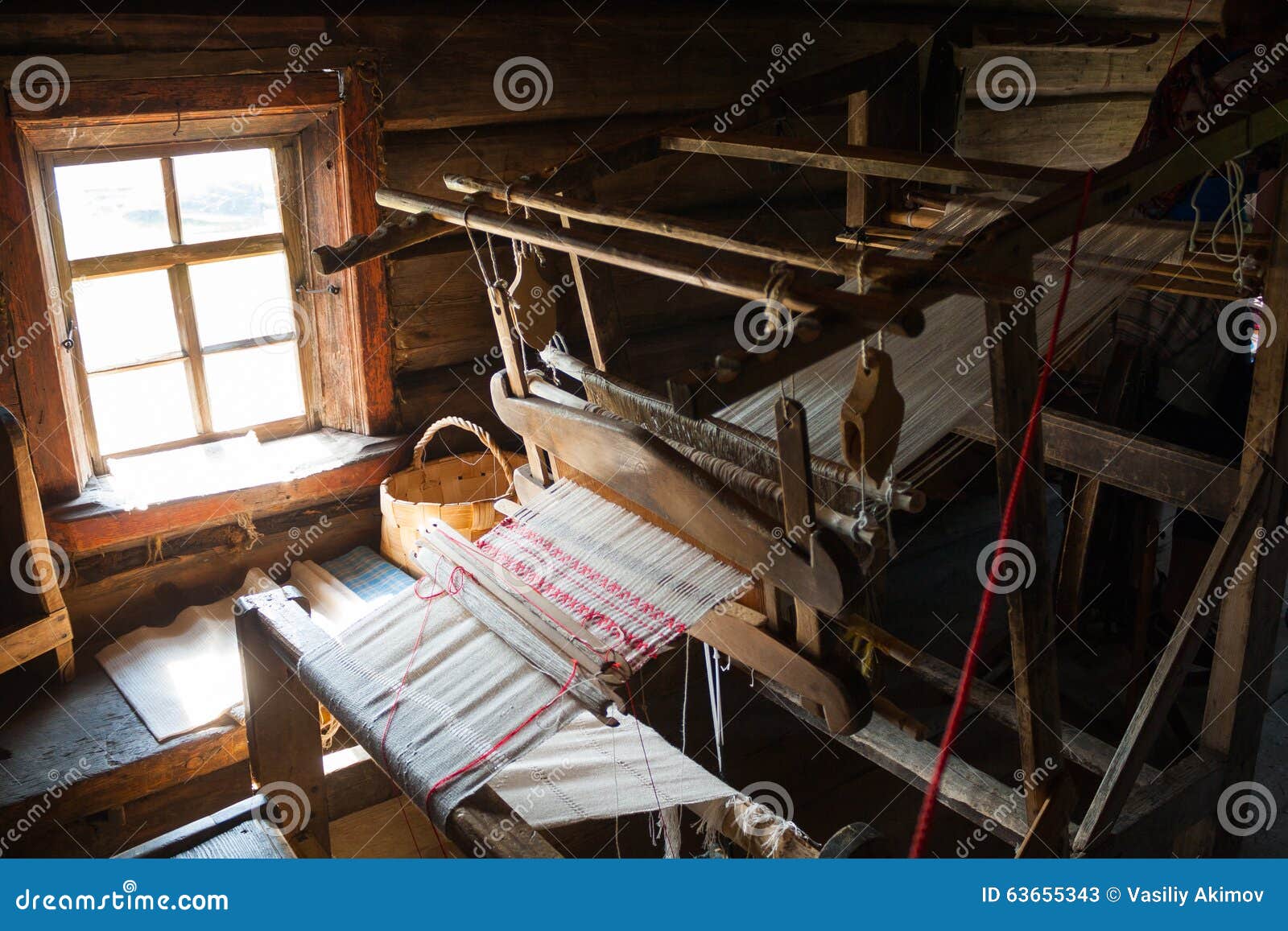 Ancient loom stock image. Image of traditional, ancient - 63655343