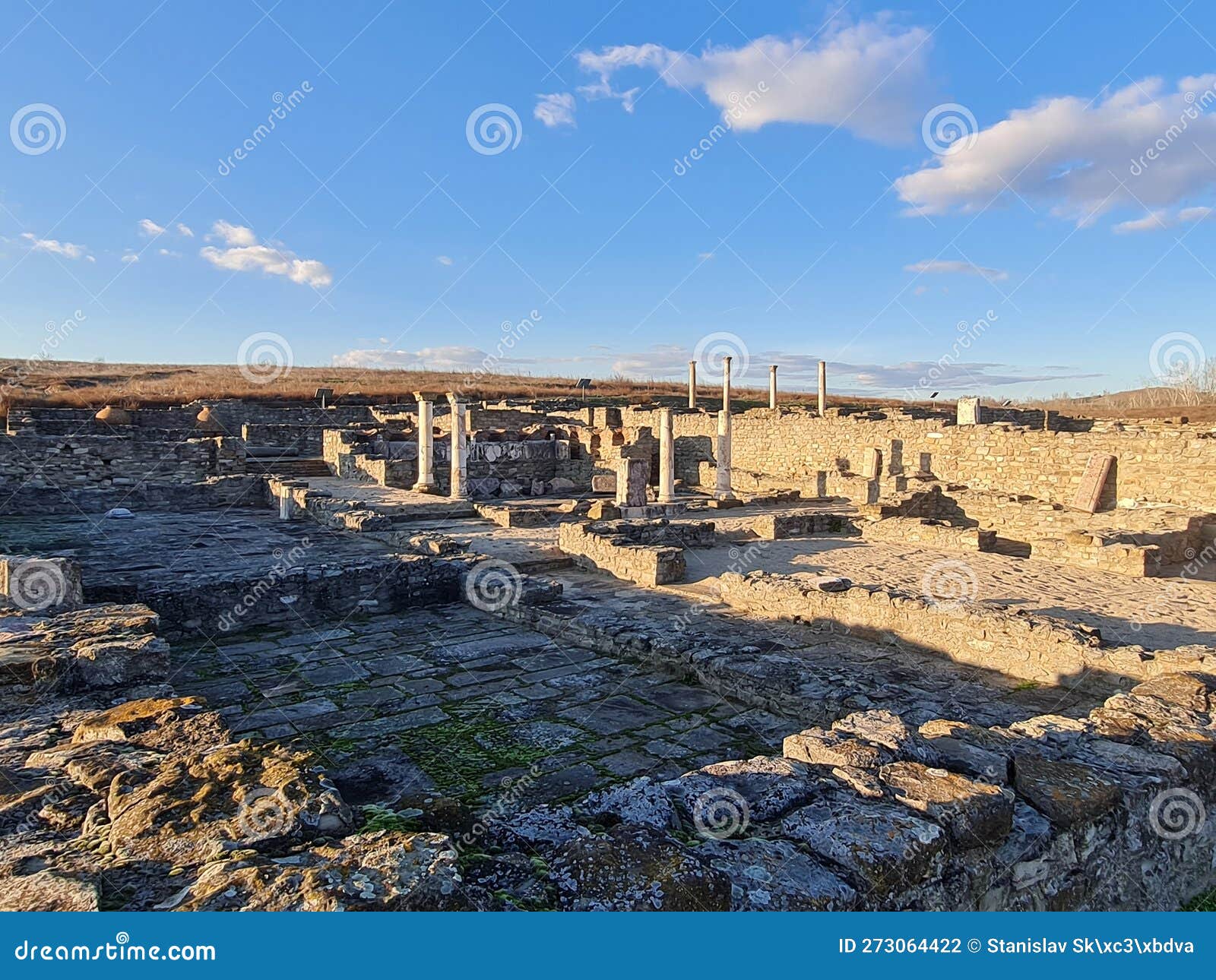 Ancient Macedonian City Stobi Stock Photo - Image of landmark, horizon ...