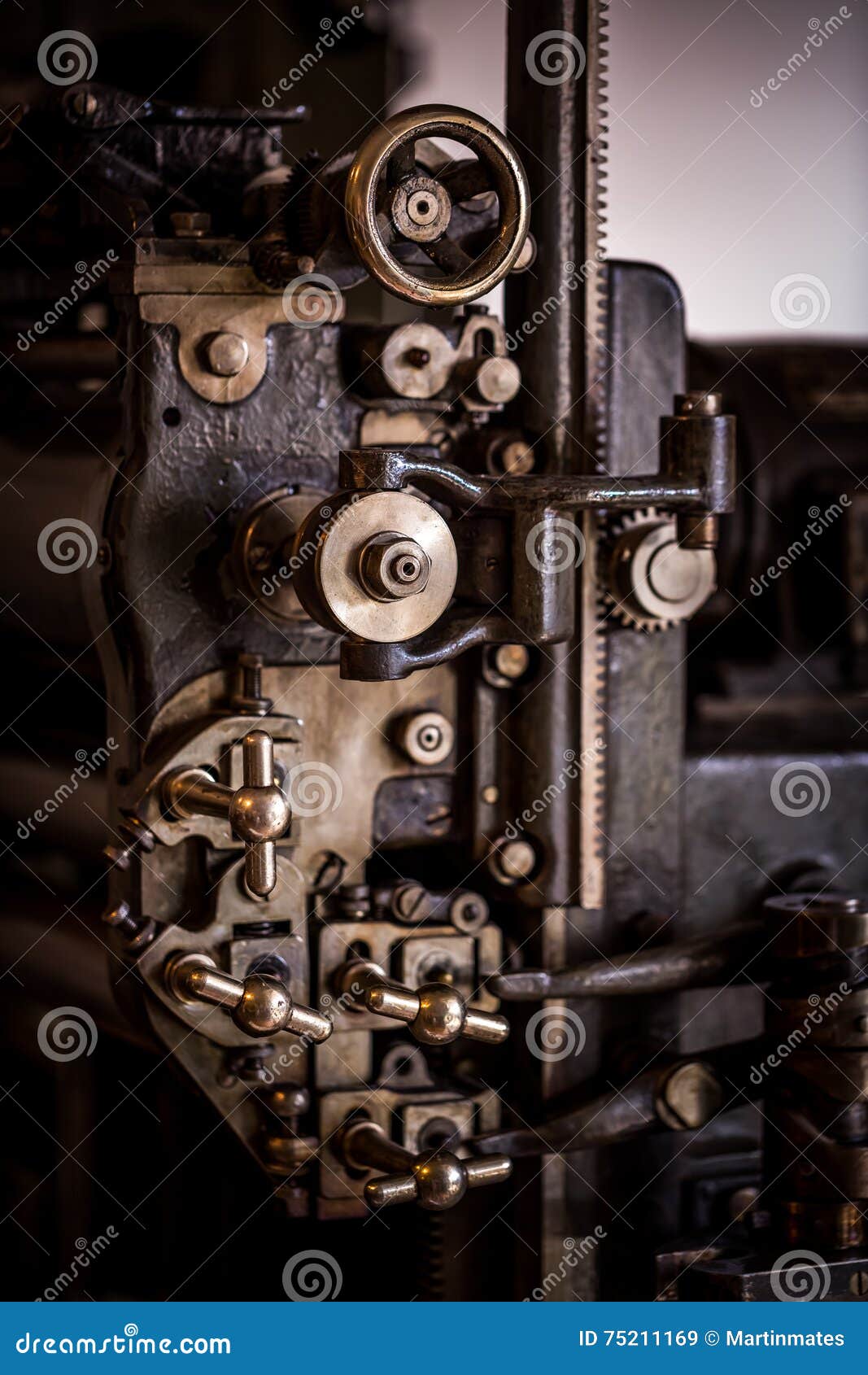 An ancient machine stock image. Image of ancient, machinery - 75211169