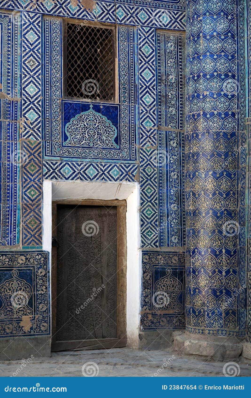 Ancient Madrassa in Uzbekistan Stock Photo - Image of madrasah, uzbek ...