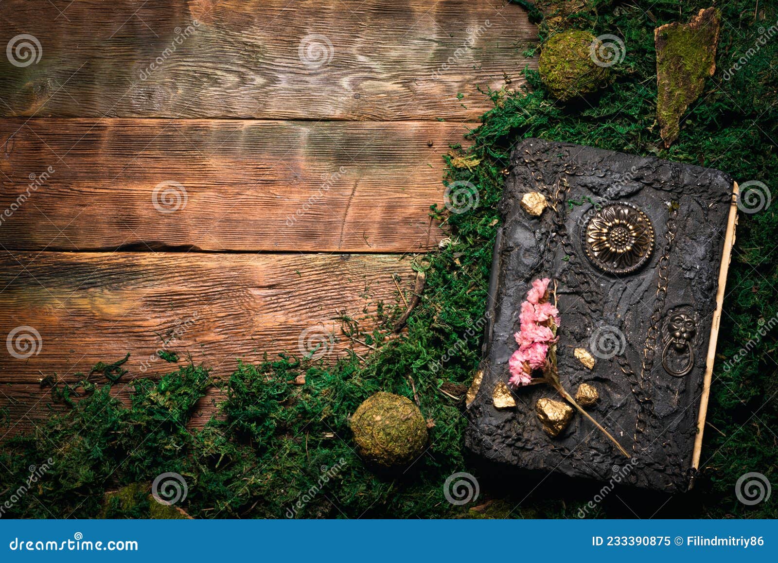 Ancient magic book stock image. Image of prophecy, prophet - 233390875