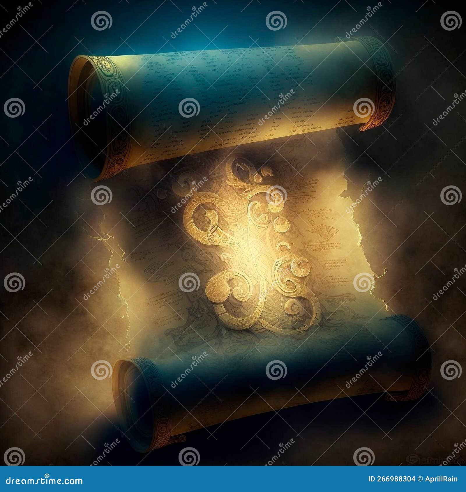 Ancient Magic List stock illustration. Illustration of design - 266988304