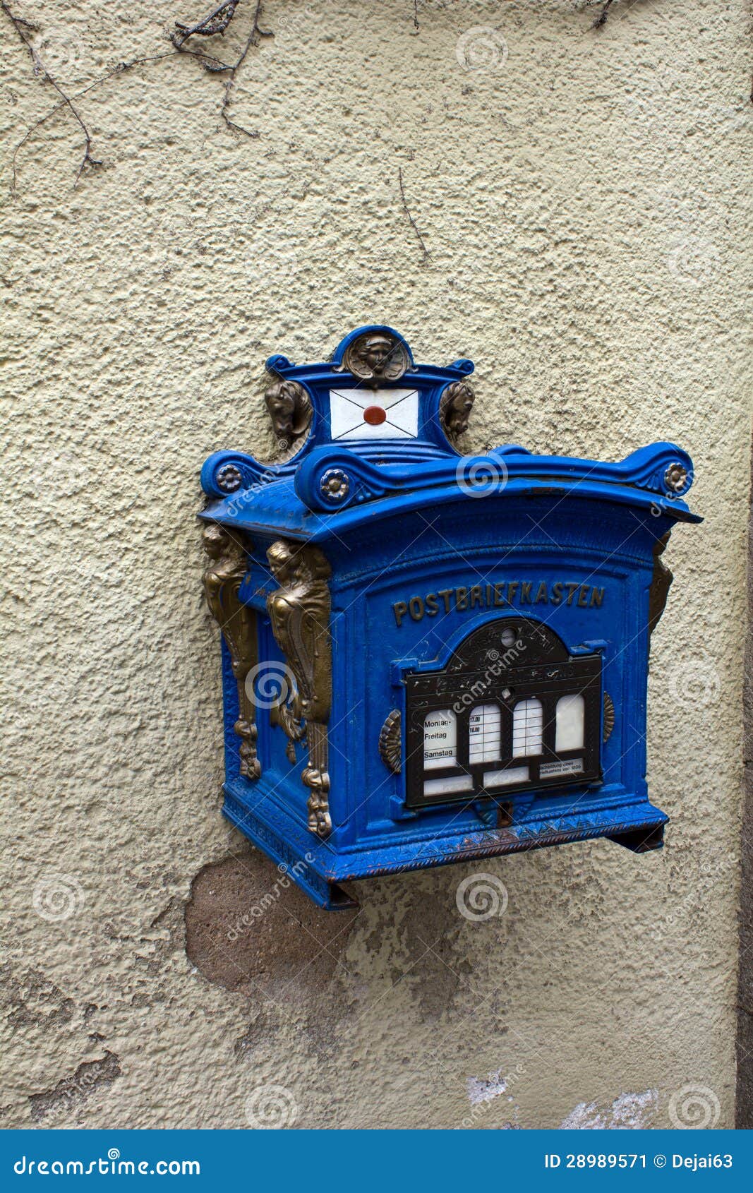 Ancient mailbox stock image. Image of post, historic - 28989571