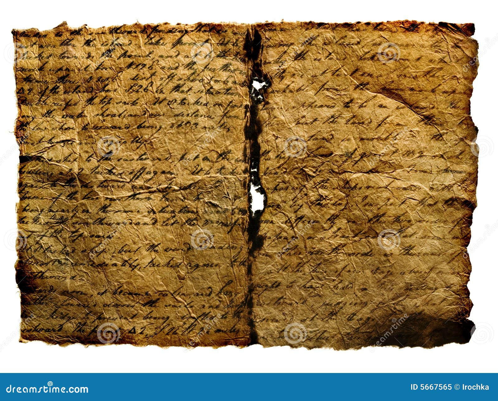 Ancient Manuscript. stock image. Image of detail, retro - 5667565