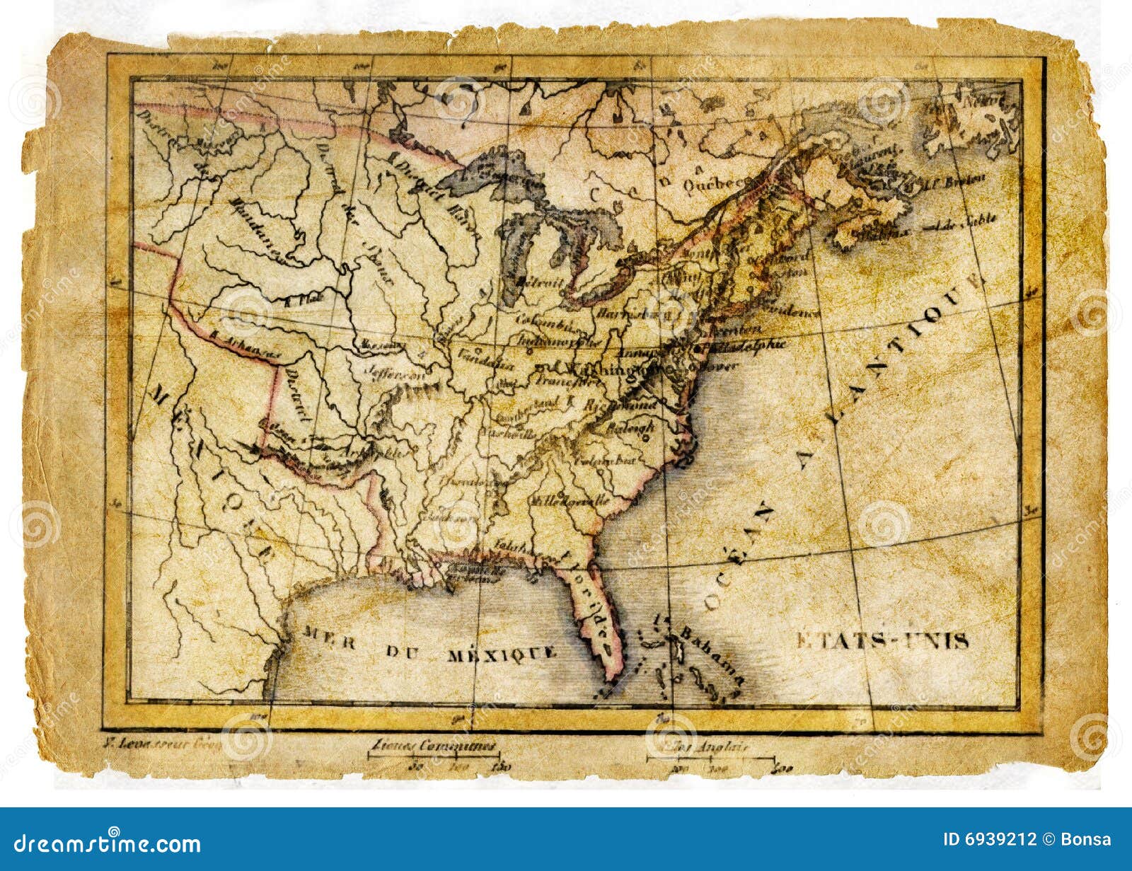 Ancient Map Stock Photography - Image: 6939212