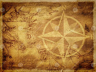 Ancient map background stock illustration. Illustration of painting ...