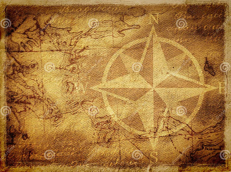 Ancient map background stock illustration. Illustration of painting ...