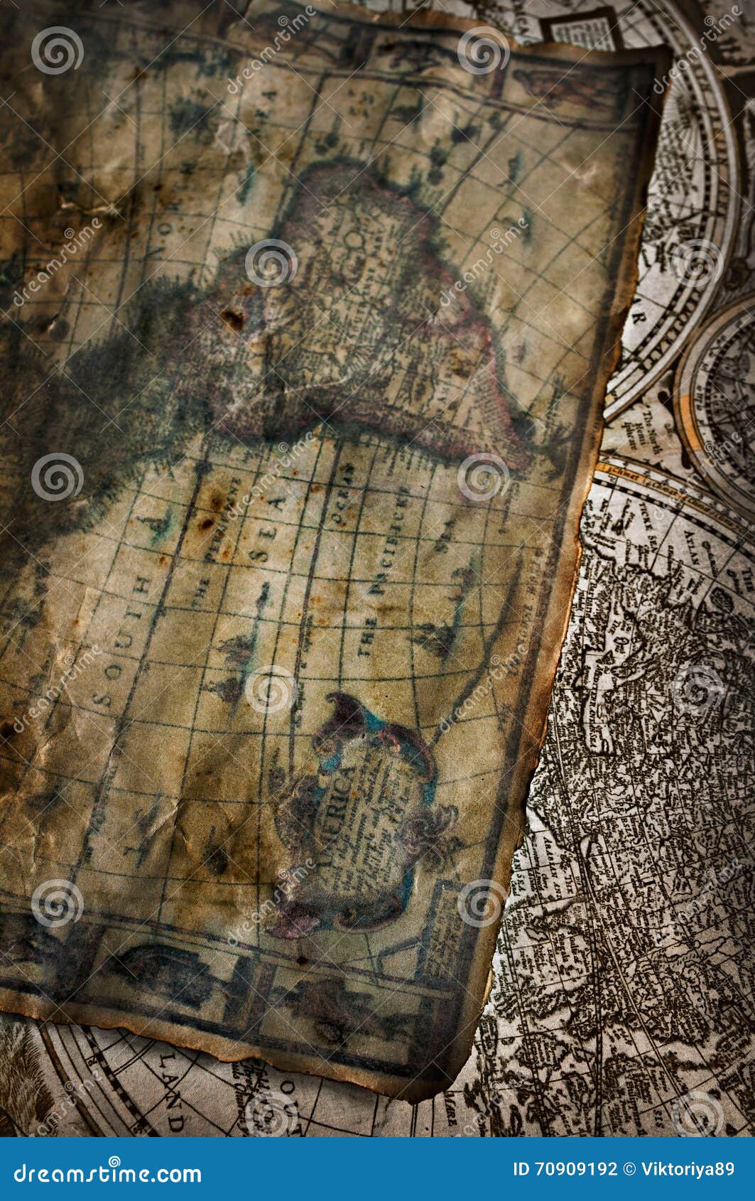 Ancient Map Background