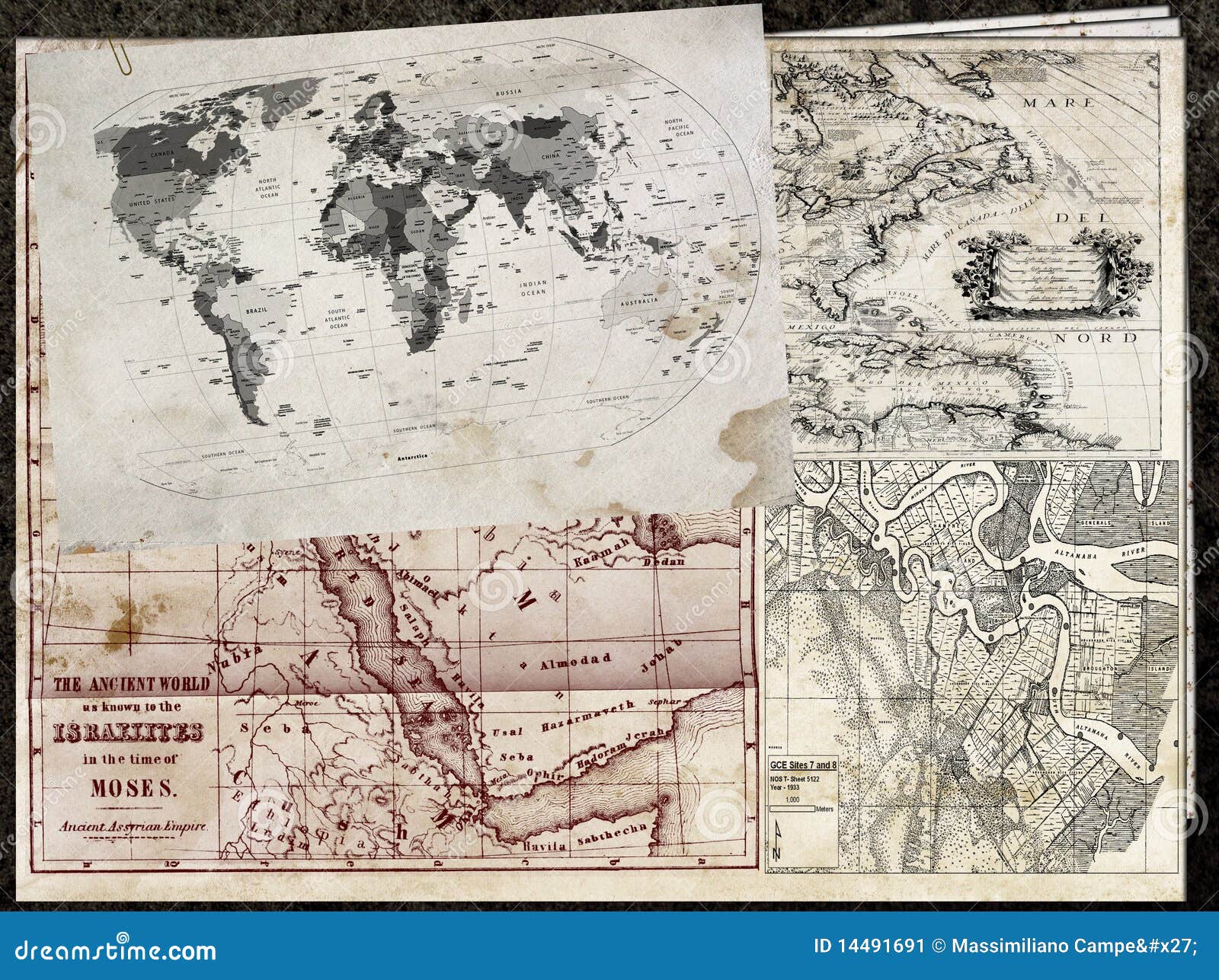 Ancient Maps Stock Illustrations – 502 Ancient Maps Stock Illustrations ...