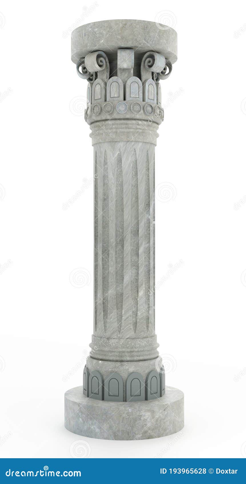 Ancient Marble Sculpture Of The Roman Emperor Hadrian Isolated On Black ...