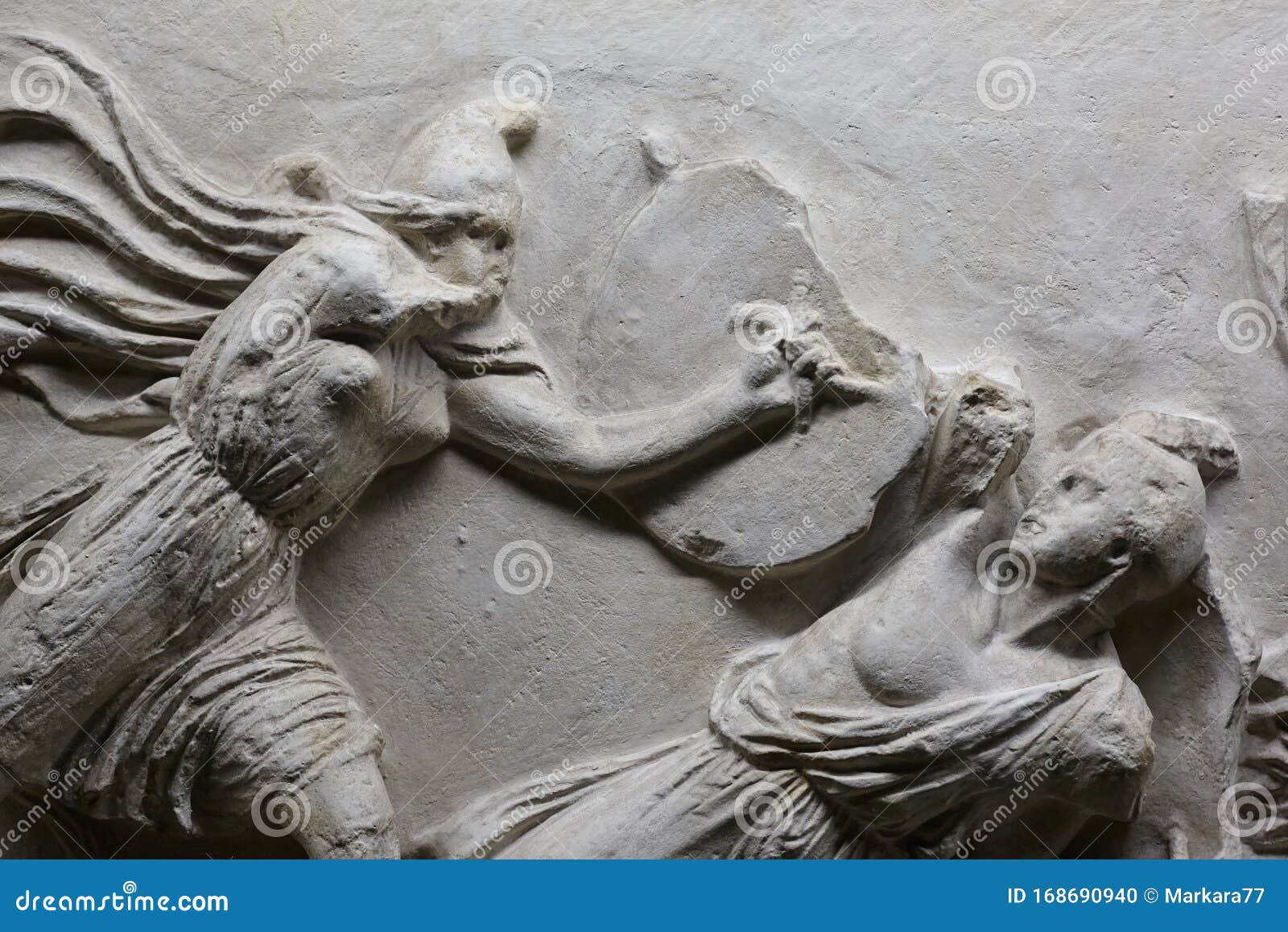 Metopes of parthenon stock photo. Image of phidias, archaeology - 168690940