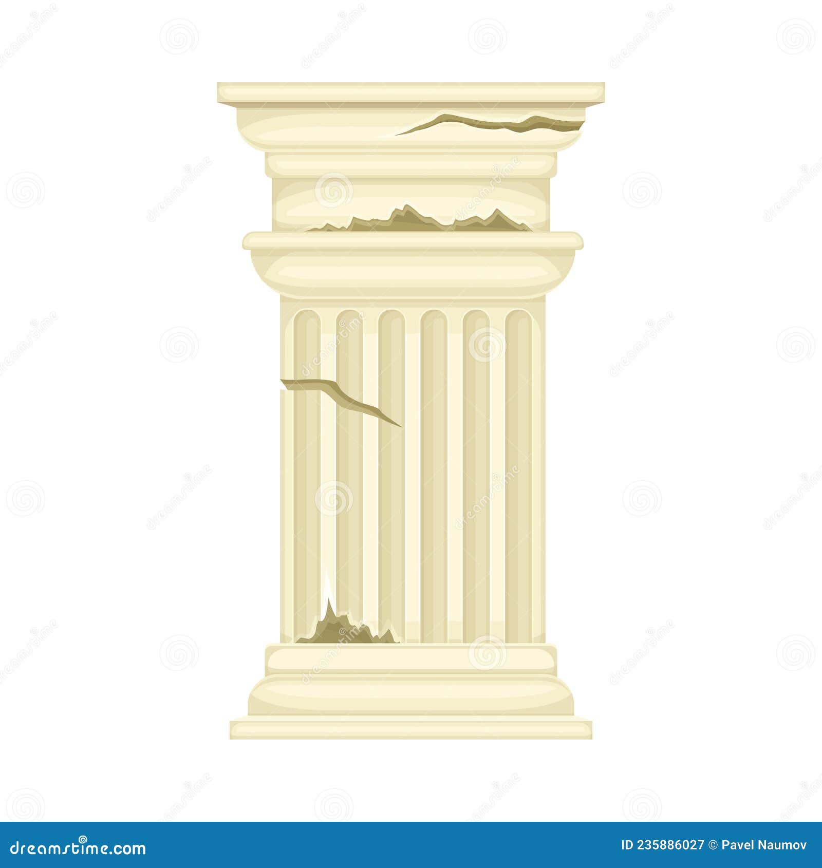 Ancient Marble Pillar, Stone Column Ruin, Old Temple Architectural ...