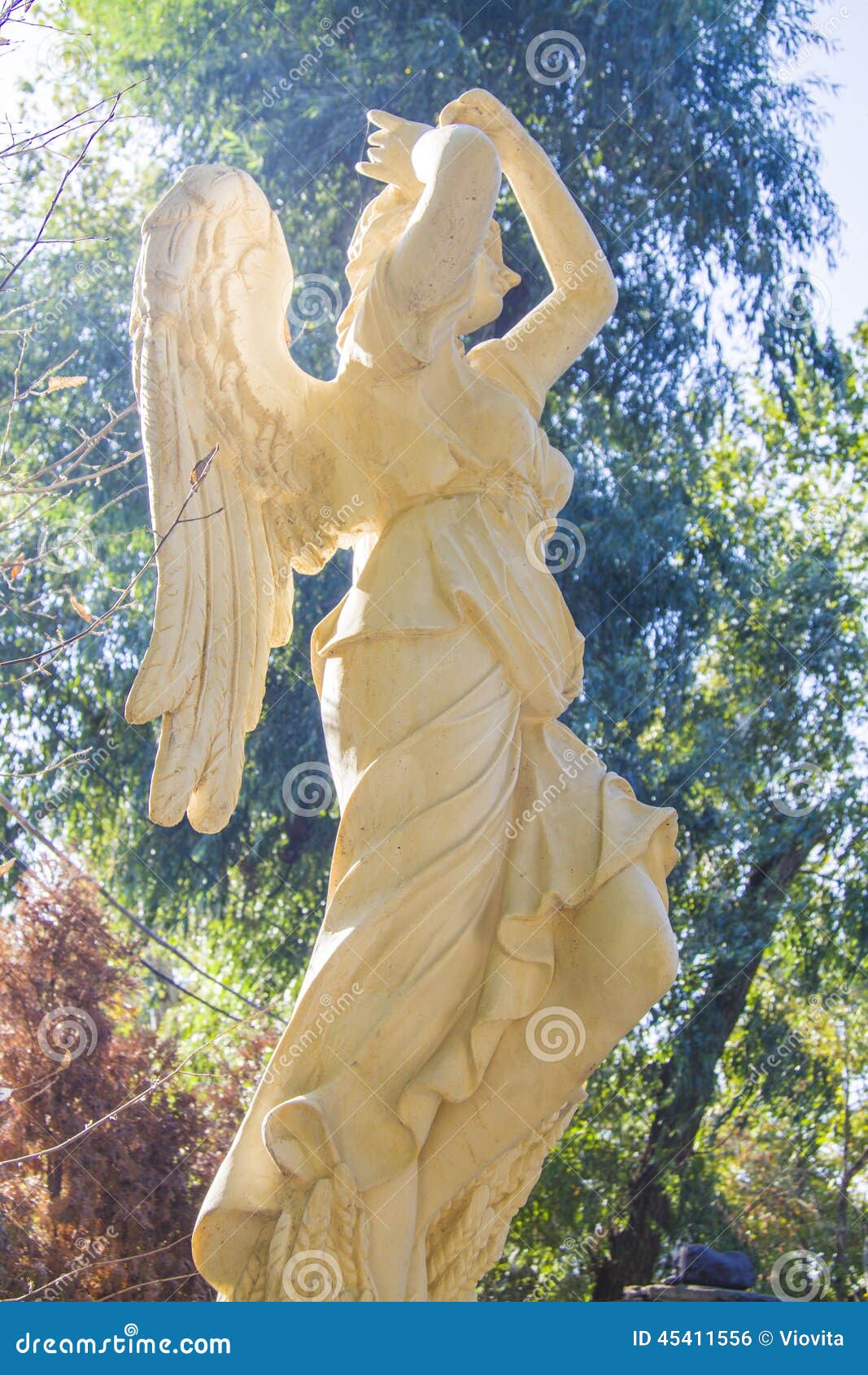 Ancient Marble Statue of Woman Stock Photo - Image of design, history ...