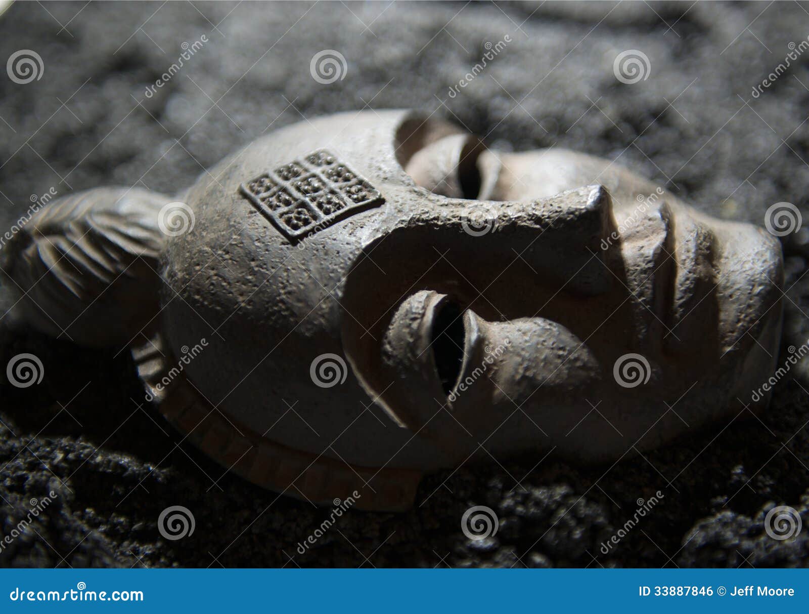 Ancient Mask stock photo. Image of head, facial, artifact - 33887846