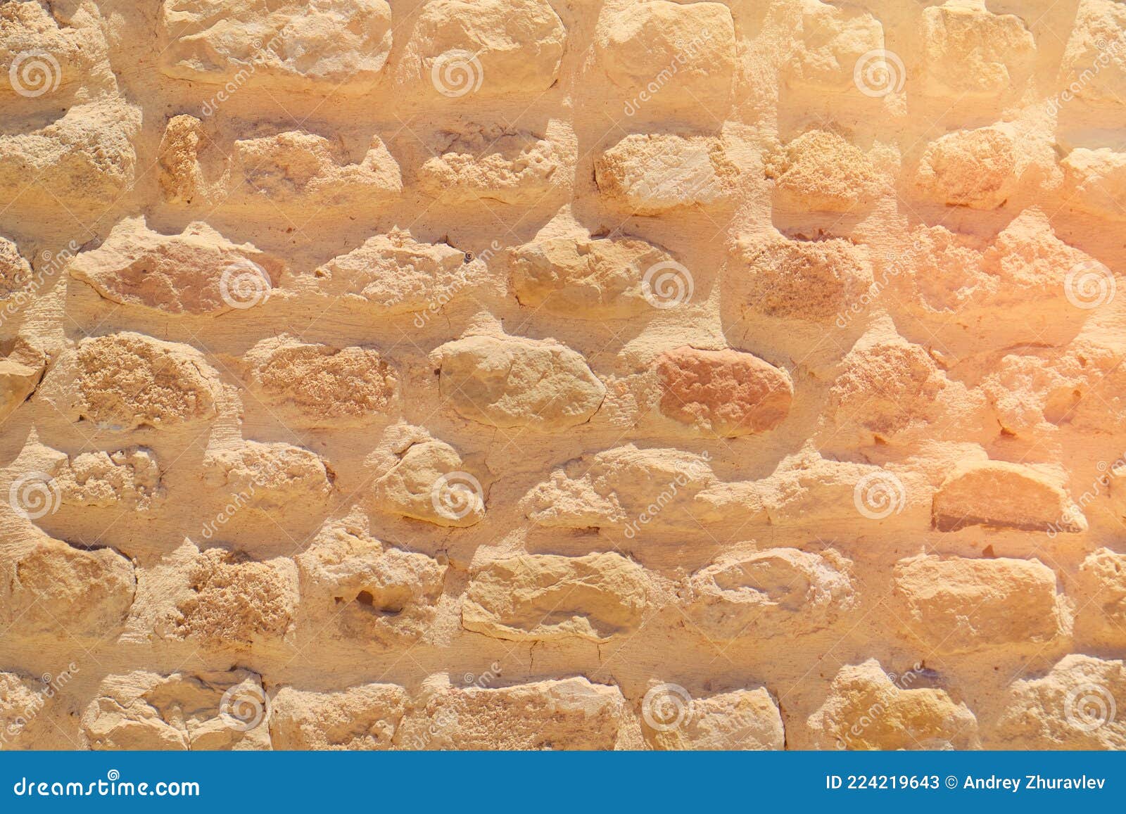 Ancient Masonry Brickwork with Limestone, Background. at an ...