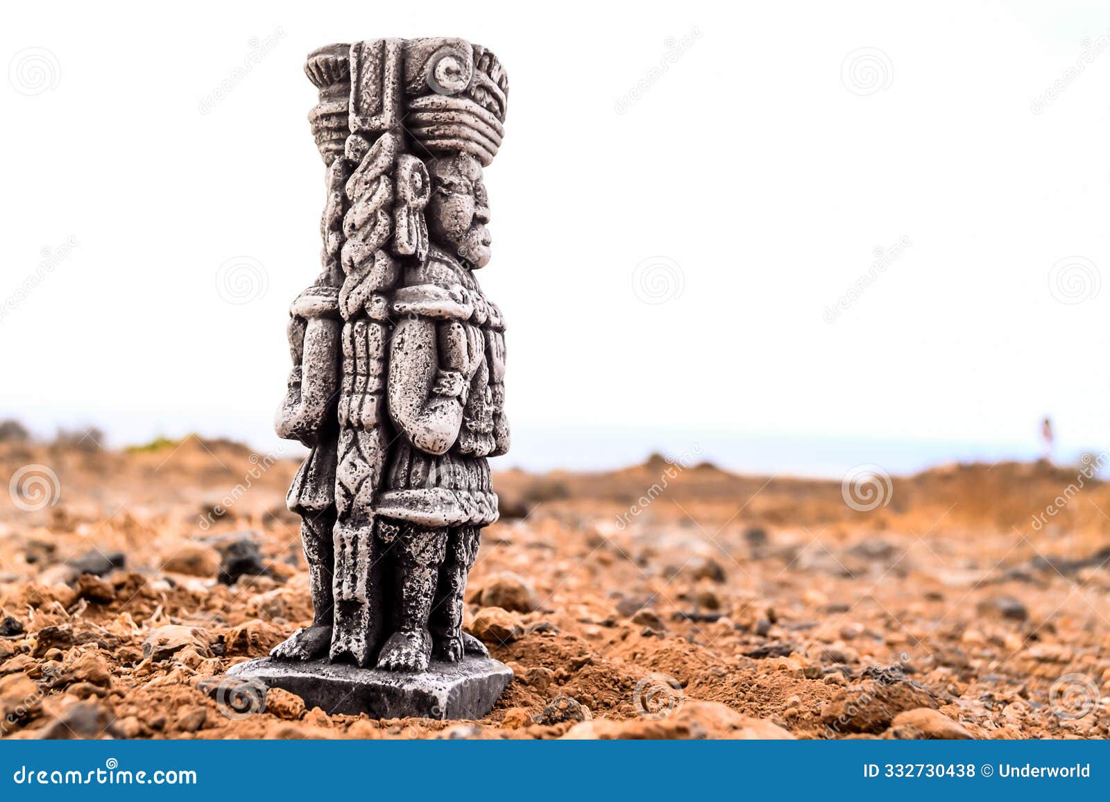 Ancient Maya Statue stock photo. Image of mayan, civilization - 332730438