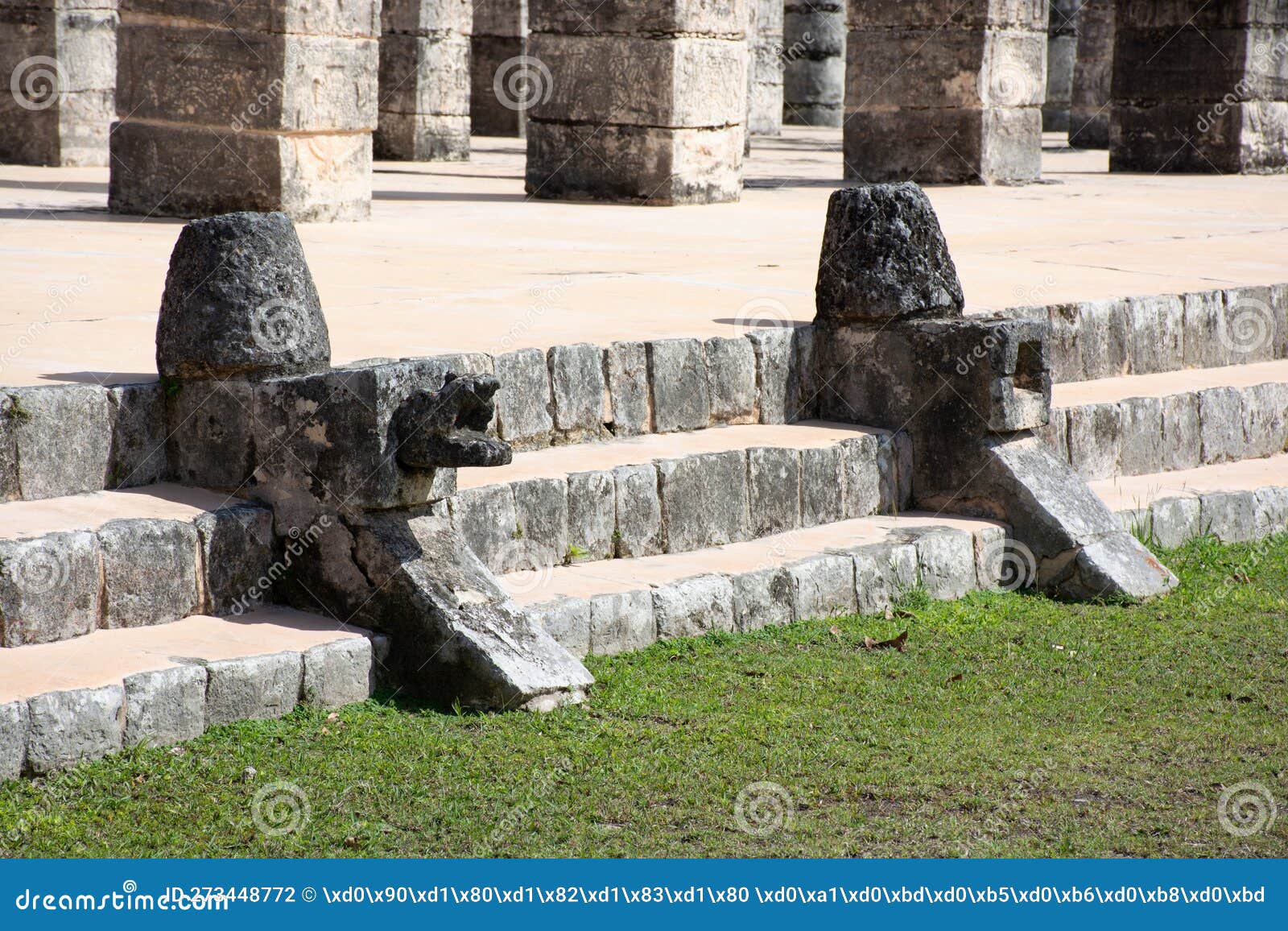 The Ancient Mayan City of Chichen Itza in Mexico on the Yucatan ...