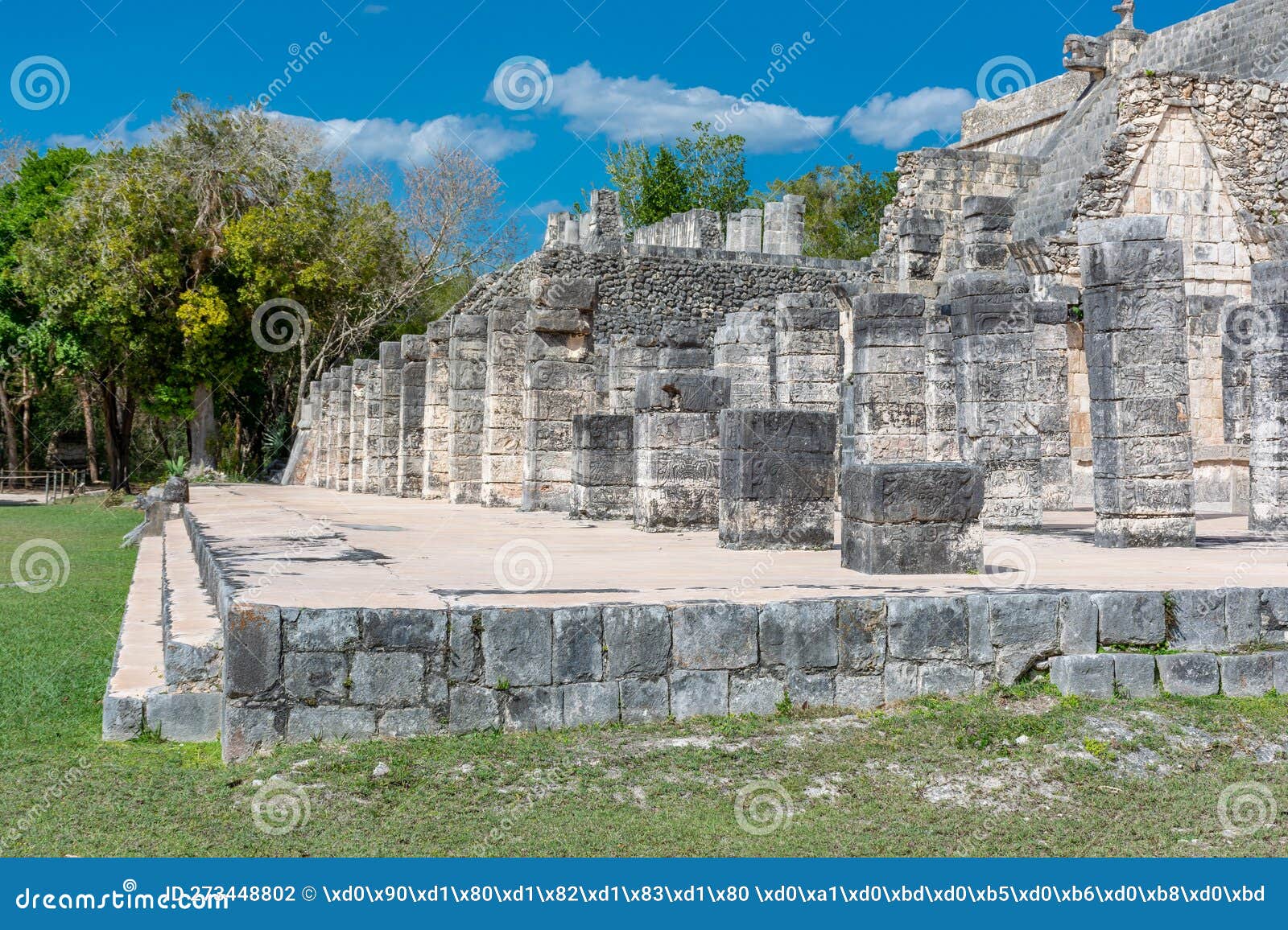The Ancient Mayan City of Chichen Itza in Mexico on the Yucatan ...