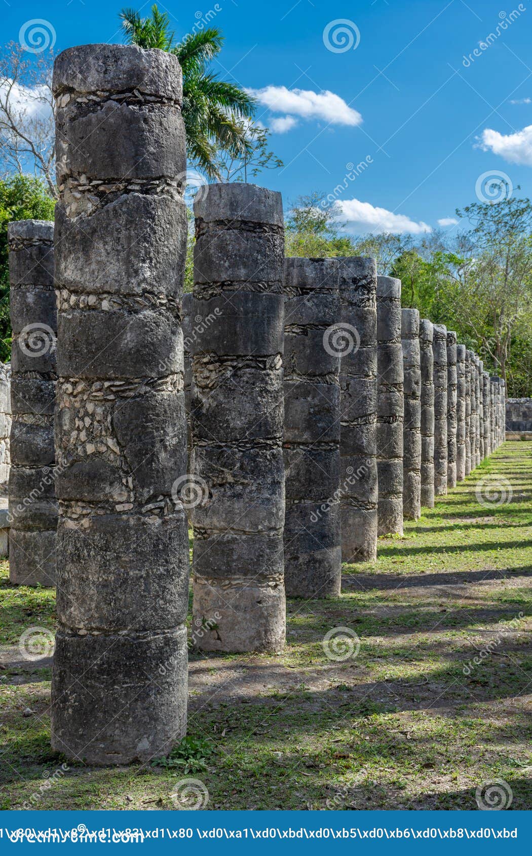 The Ancient Mayan City of Chichen Itza in Mexico on the Yucatan ...