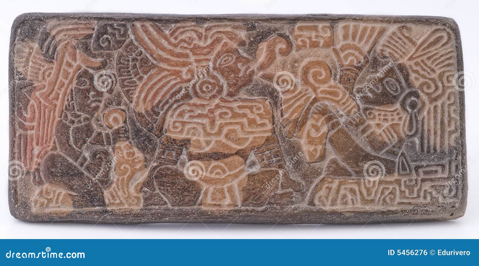 Ancient Mayan Glyphs Royalty Free Stock Image - Image: 5456276