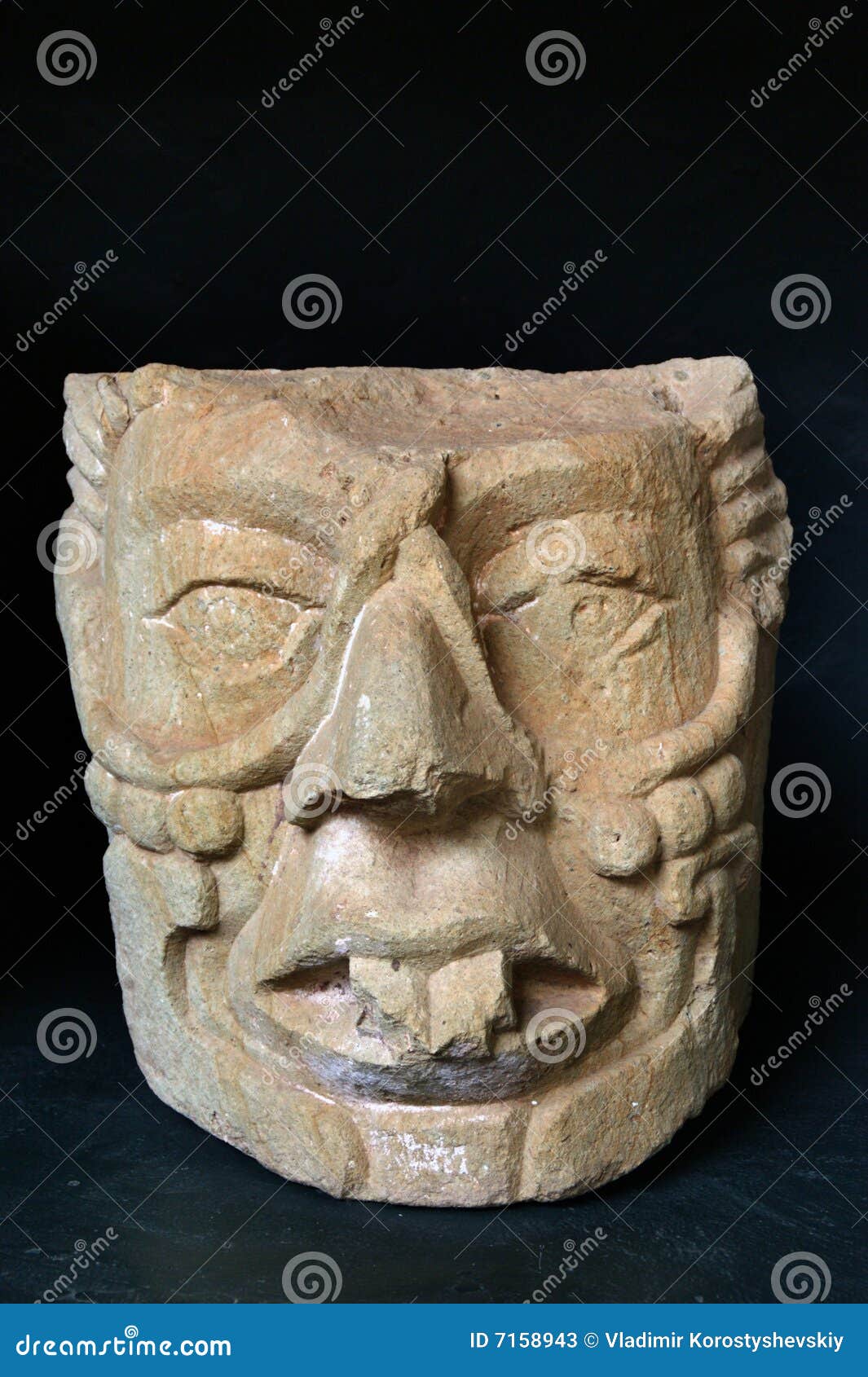 Mayan Sculpture Royalty-Free Stock Photography | CartoonDealer.com ...