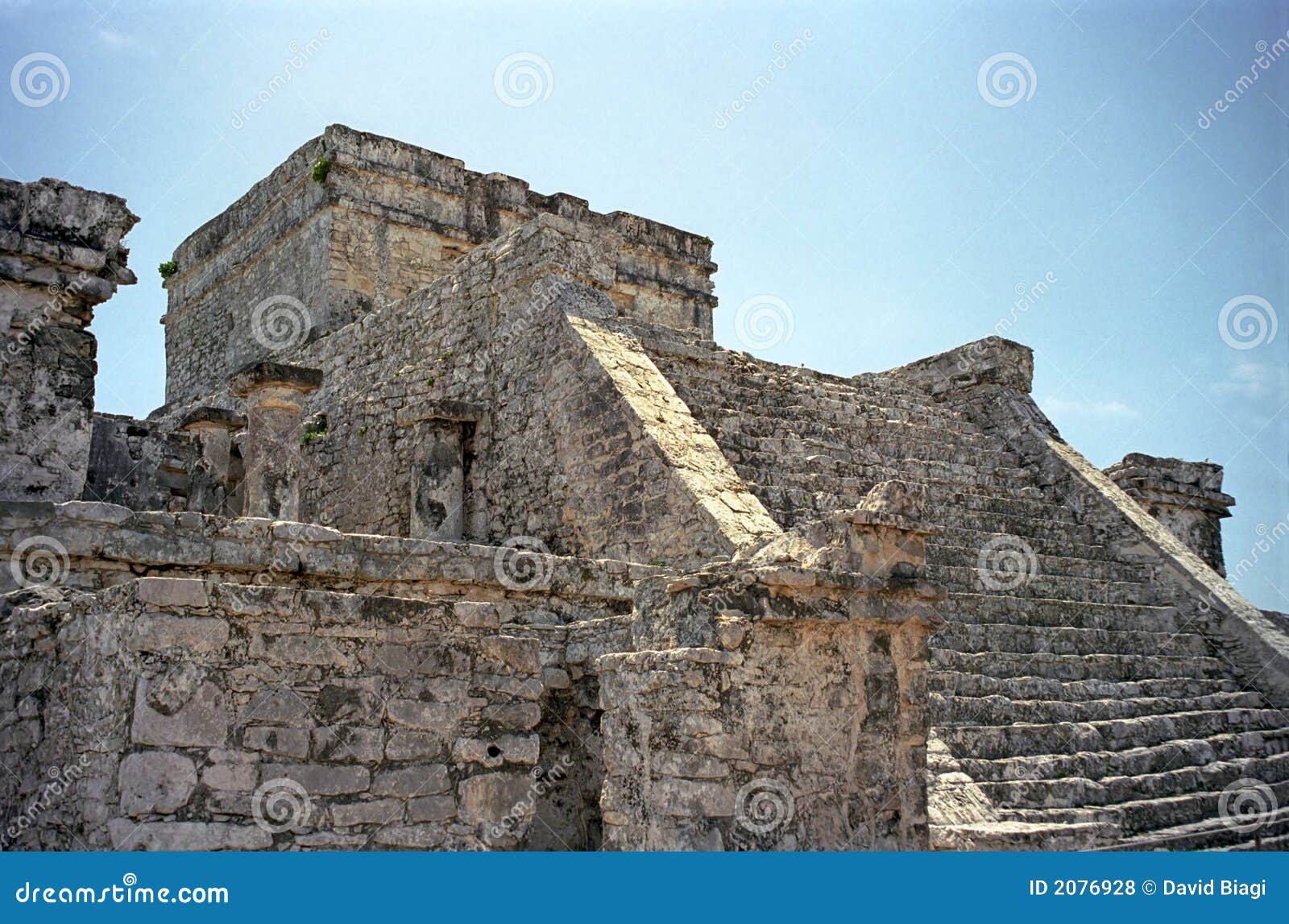 Ancient Mayan Steps stock photo. Image of tulum, travel - 2076928