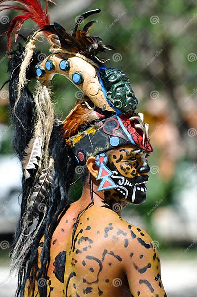 Ancient Mayan Warriors editorial stock photo. Image of hawk - 22324858