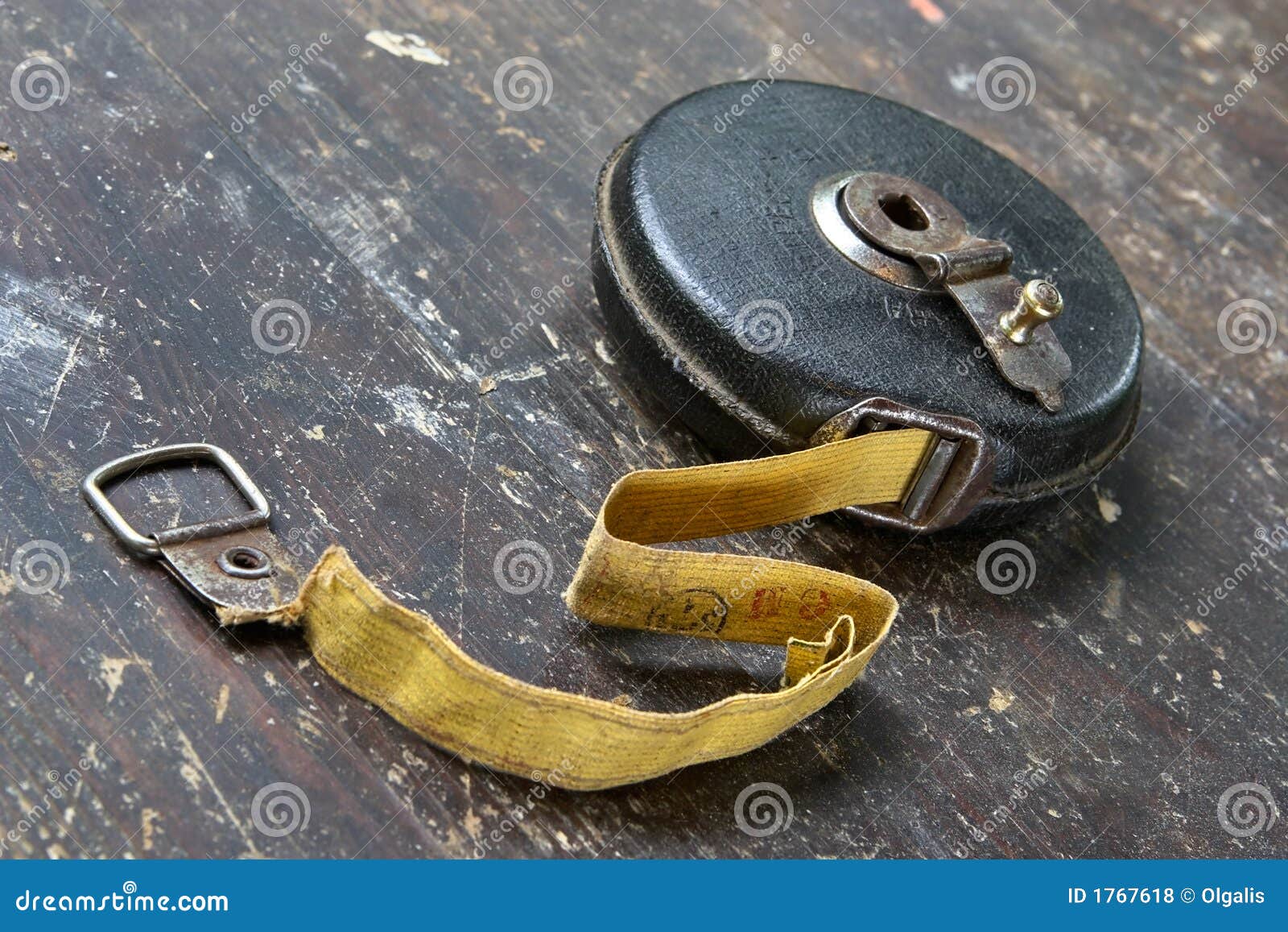 Ancient Measuring Roulette Tool Stock Photo - Image of concept ...
