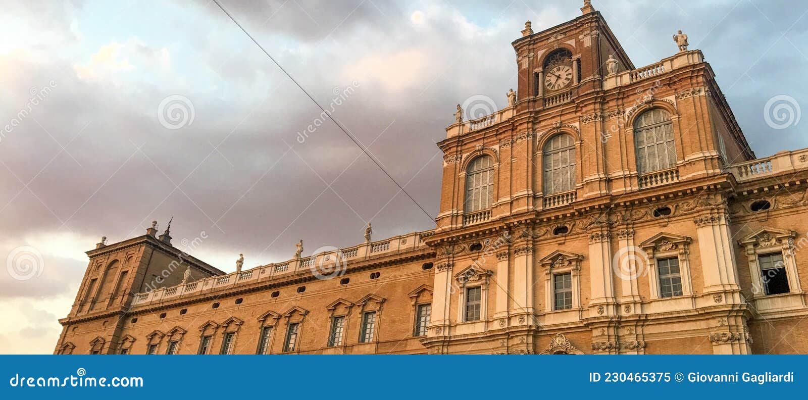 Ancient Medieval Architecture of Modena, Italy Stock Image - Image of ...