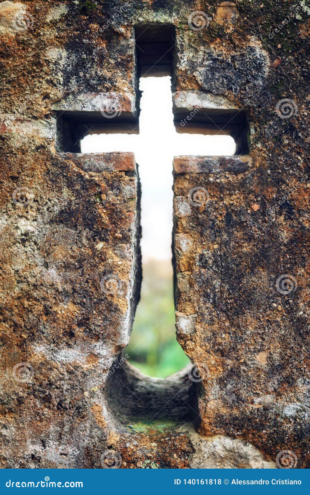 Arrow Slit In Castle Wall Stock Photography | CartoonDealer.com #18615206