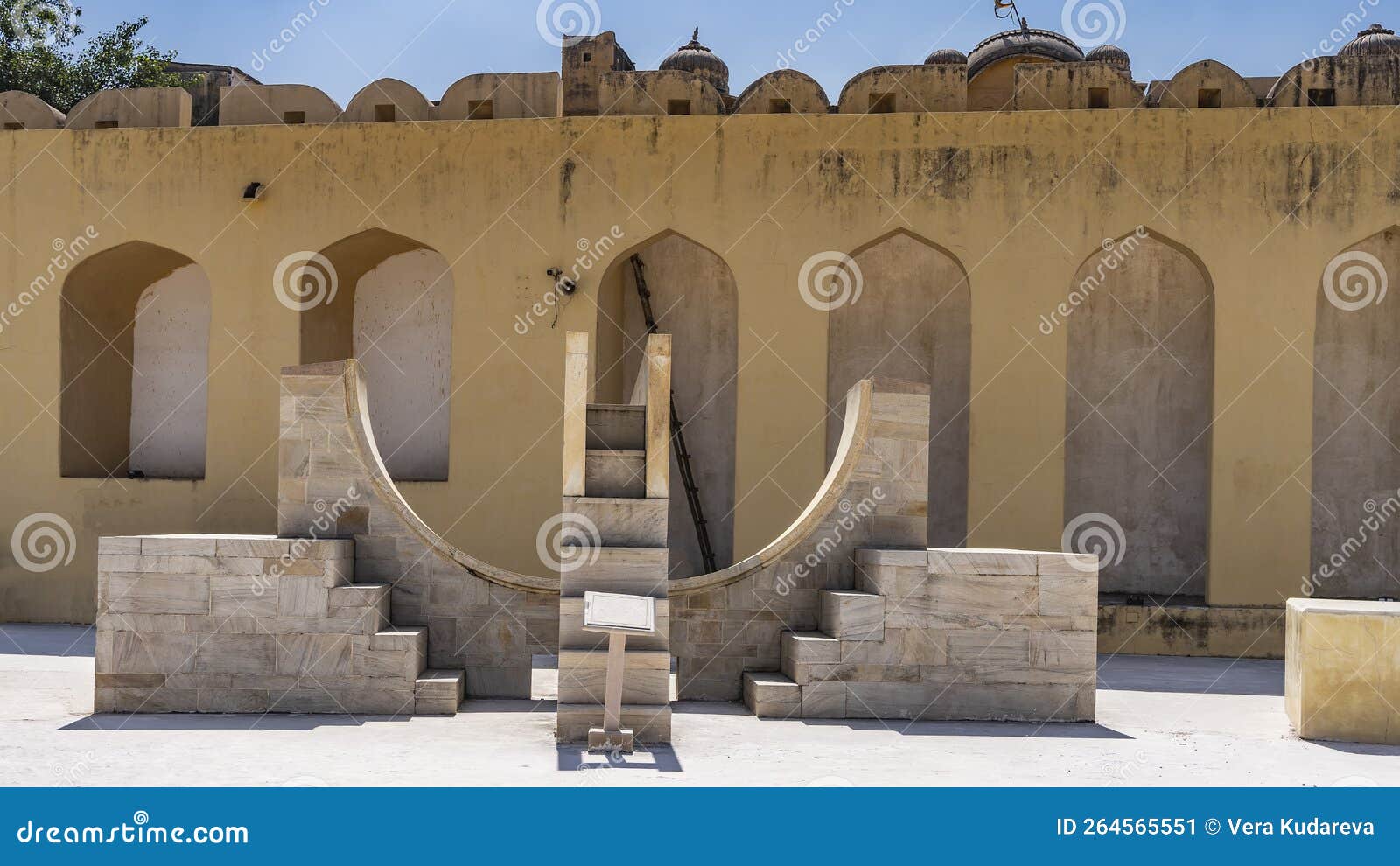 The Ancient Medieval Observatory of Jantar-Mantar. Stock Image - Image ...