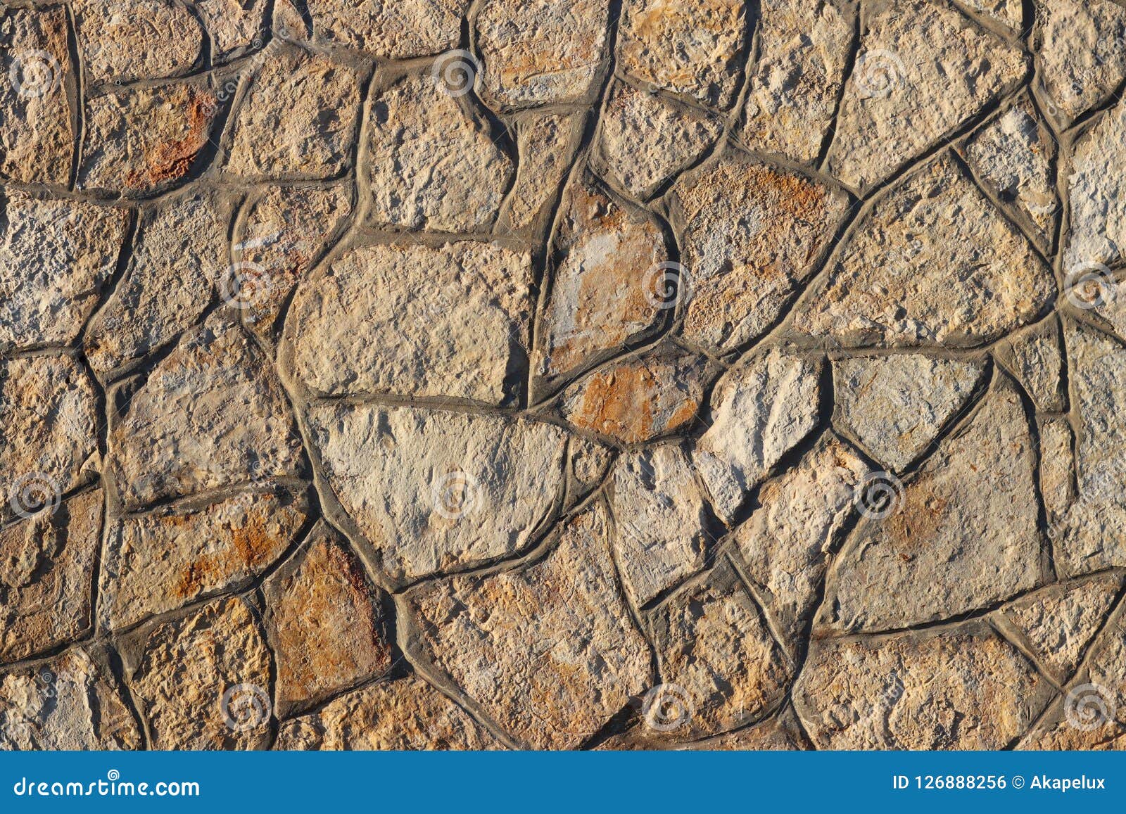 Ancient Medieval Stone Masonry. Texture of a Fragment of a Wall of an ...