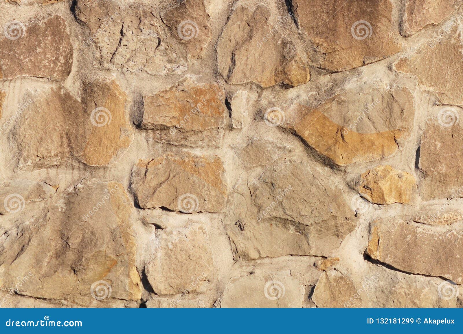 Ancient Medieval Stone Masonry. Texture of a Fragment of a Wall of an ...