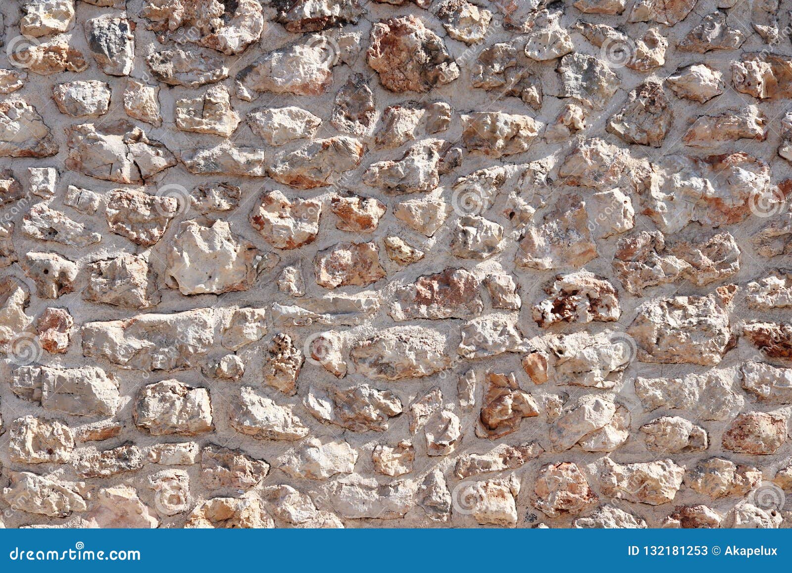 Ancient Medieval Stone Masonry. Texture of a Fragment of a Wall of an ...
