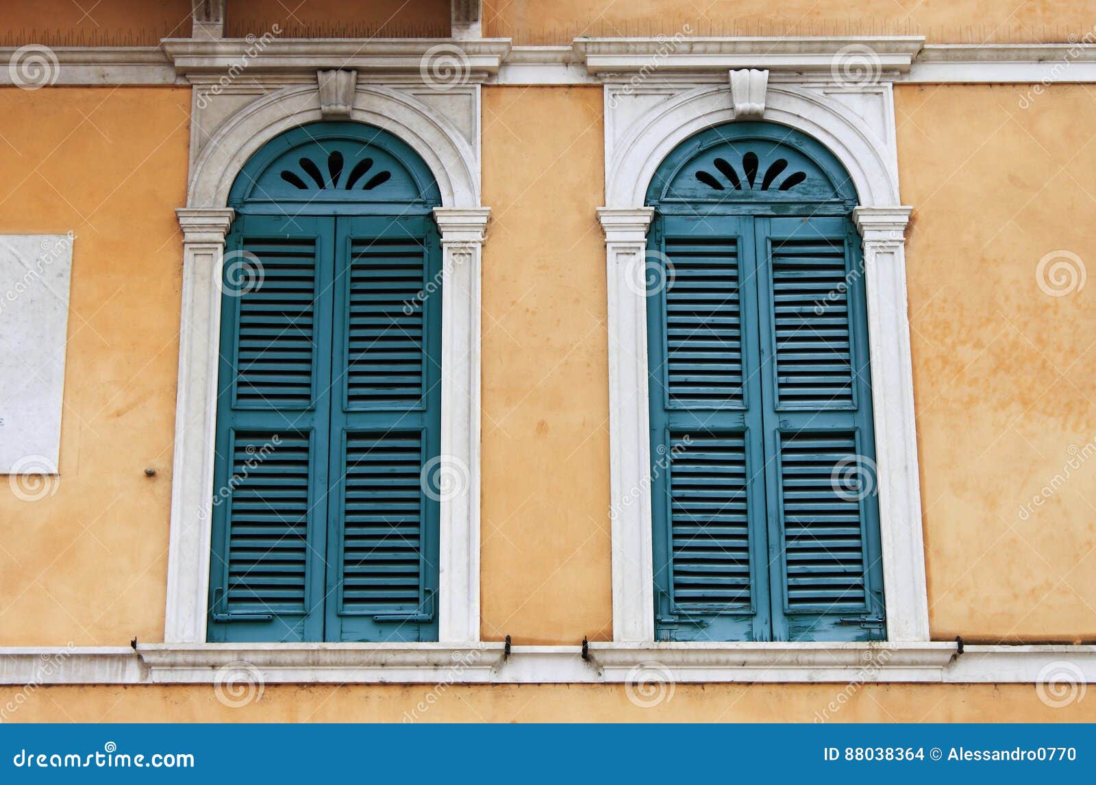 Ancient medieval windows stock photo. Image of painted - 88038364