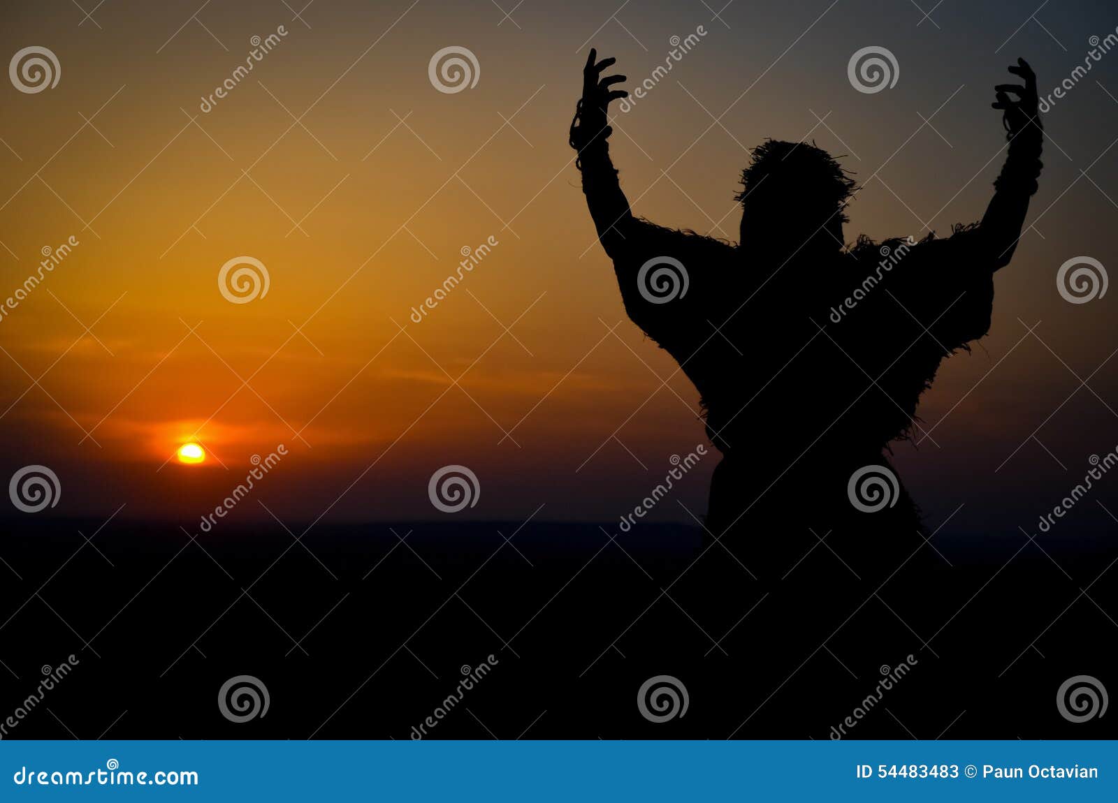 Ancient men stock image. Image of neanderthal, mountains - 54483483